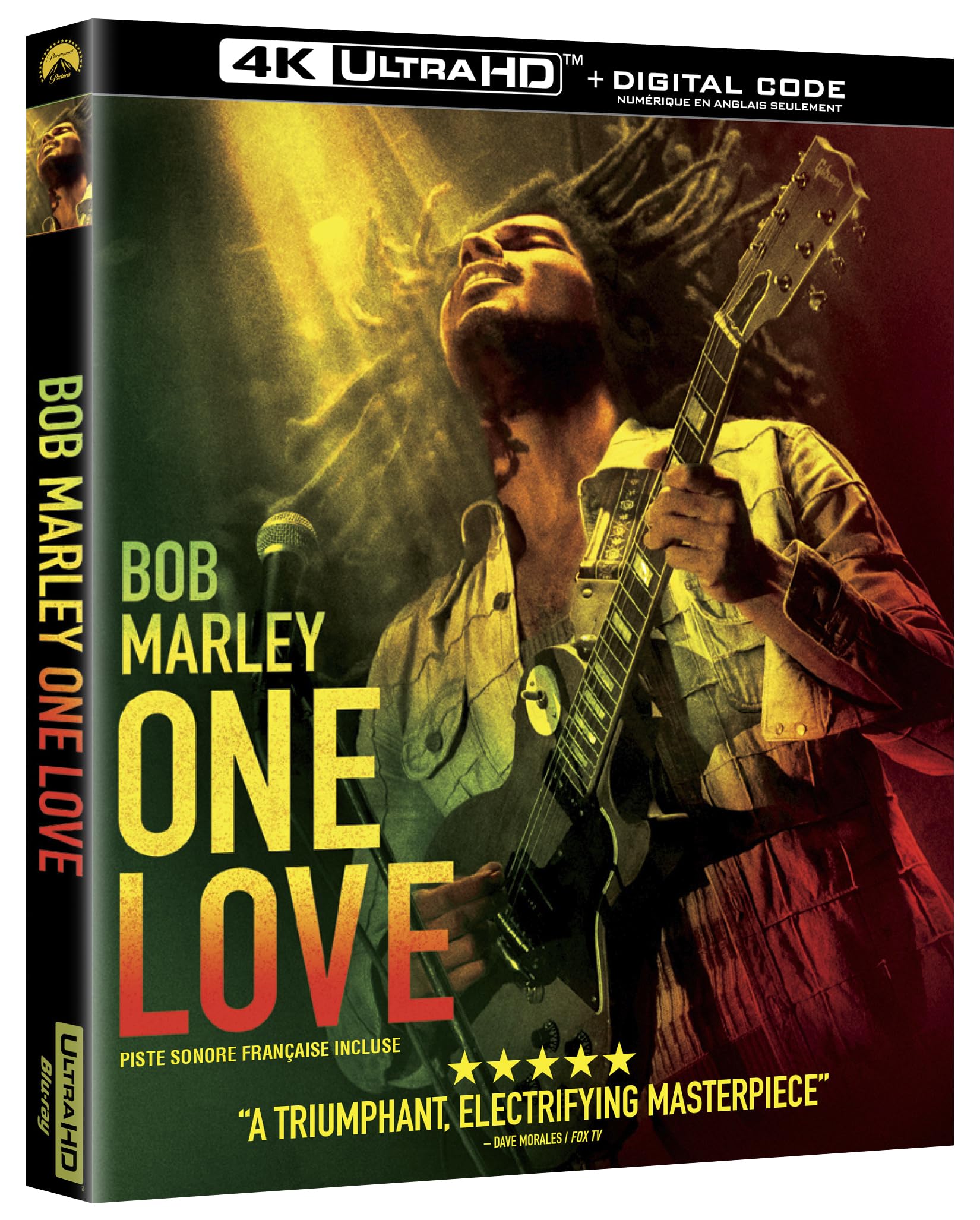 Bob Marley: One Love [4K UHD + Digital Copy] [Blu-ray]: Amazon.ca ...