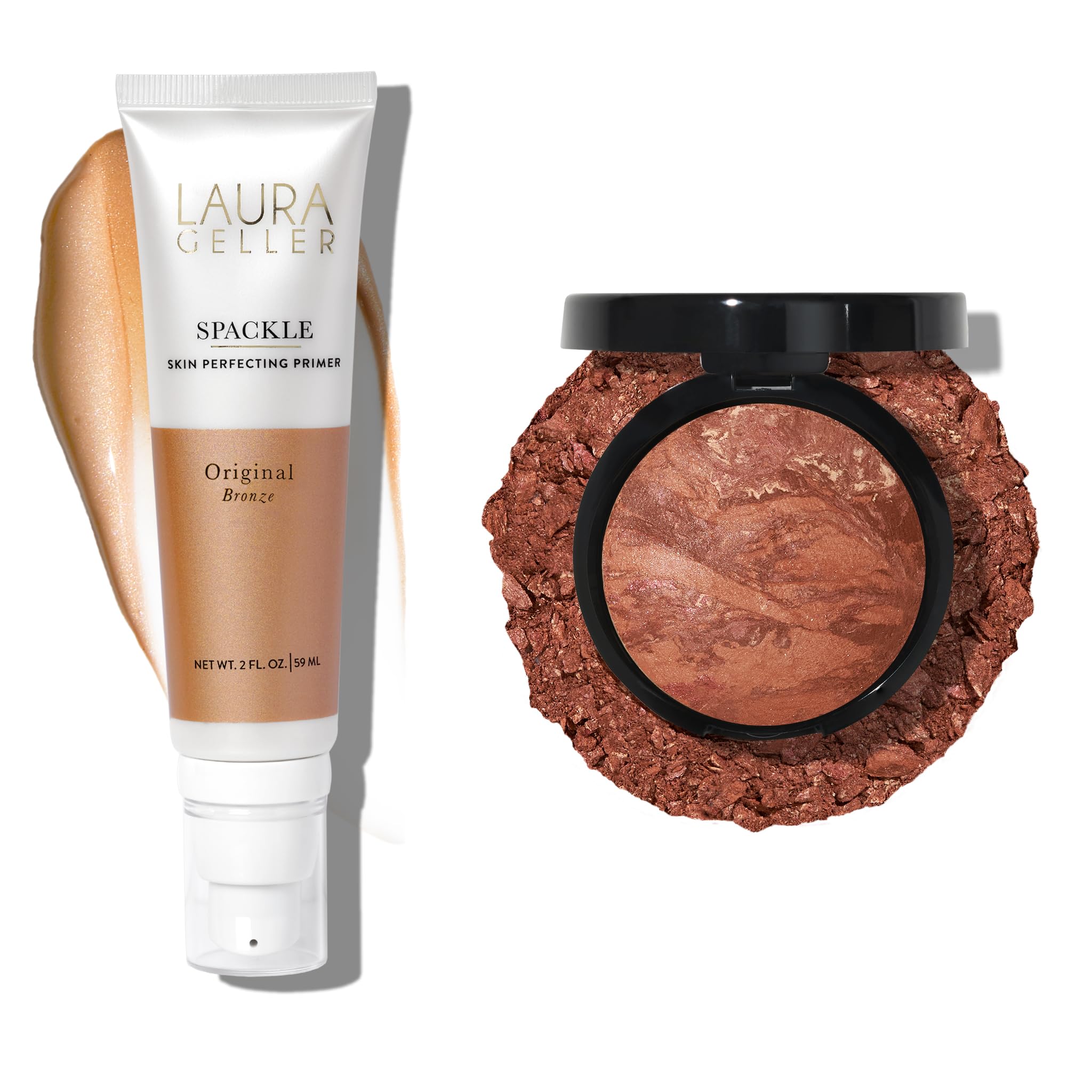 Amazon.com: LAURA GELLER NEW YORK Instant Vacation 2pc - Baked Bronze-n ...