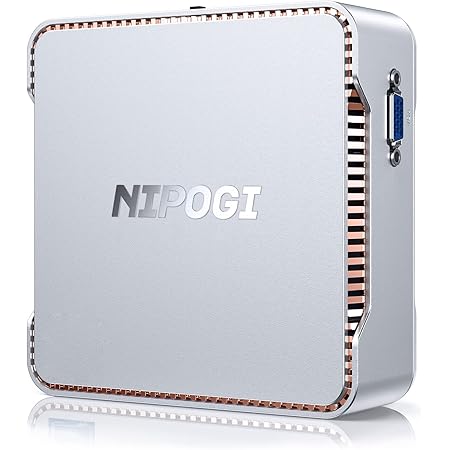 NiPoGi Mini PC Windows 11 Pro,8GB DDR4/ 256GB ROM Ιntel Celeron J4125 ...