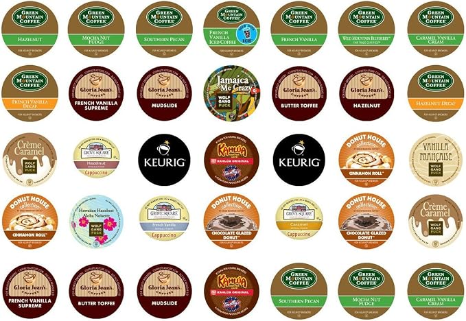 The Coffee Mix's Fabulous 35 K-cup Sampler Pack, You Are Guaranteed 35 ...