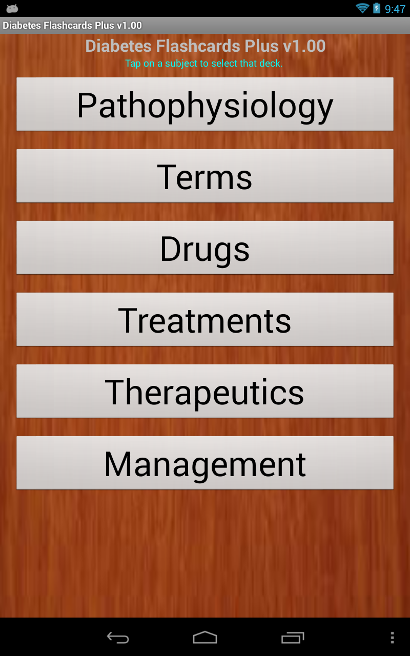 Diabetes Flashcards Plus - App on Amazon Appstore