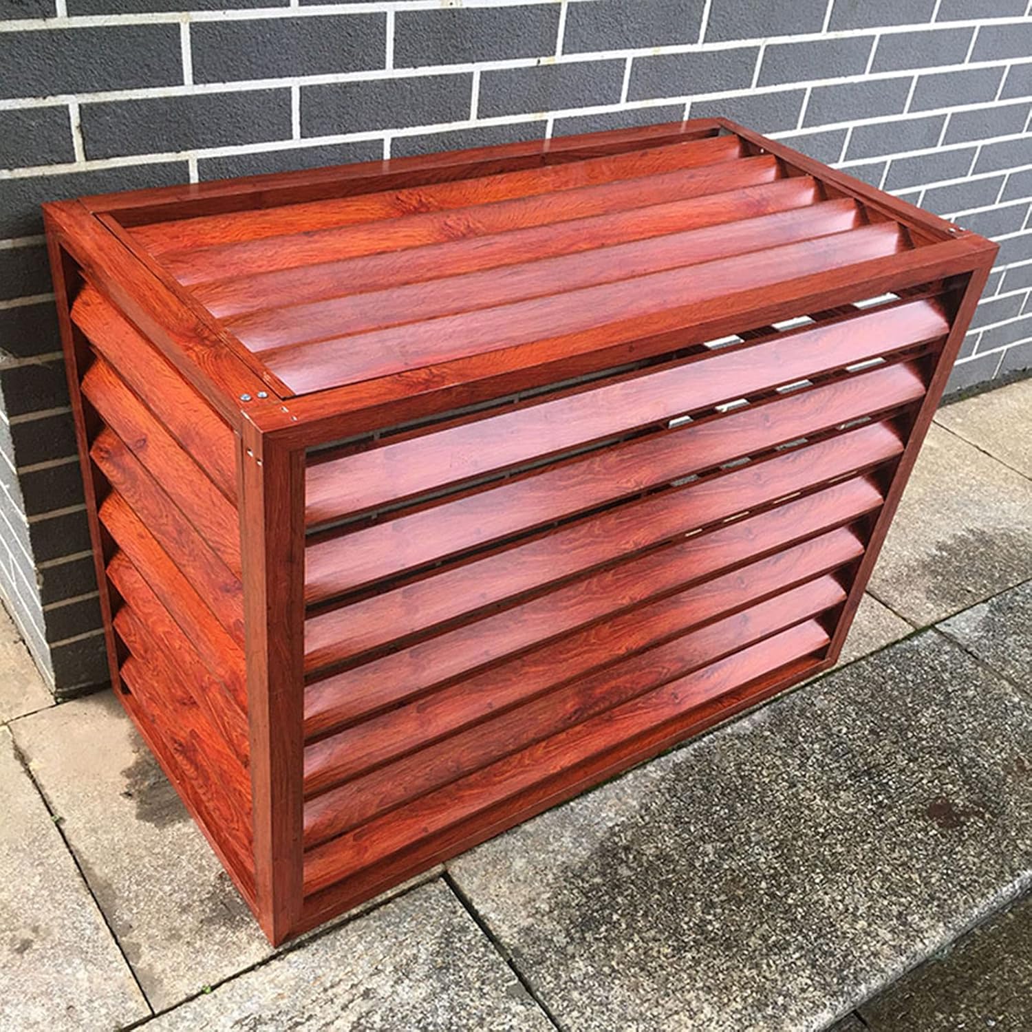 Amazon.com: Outdoor Privacy Screen Fence Air Conditione Cover,Hid Air ...