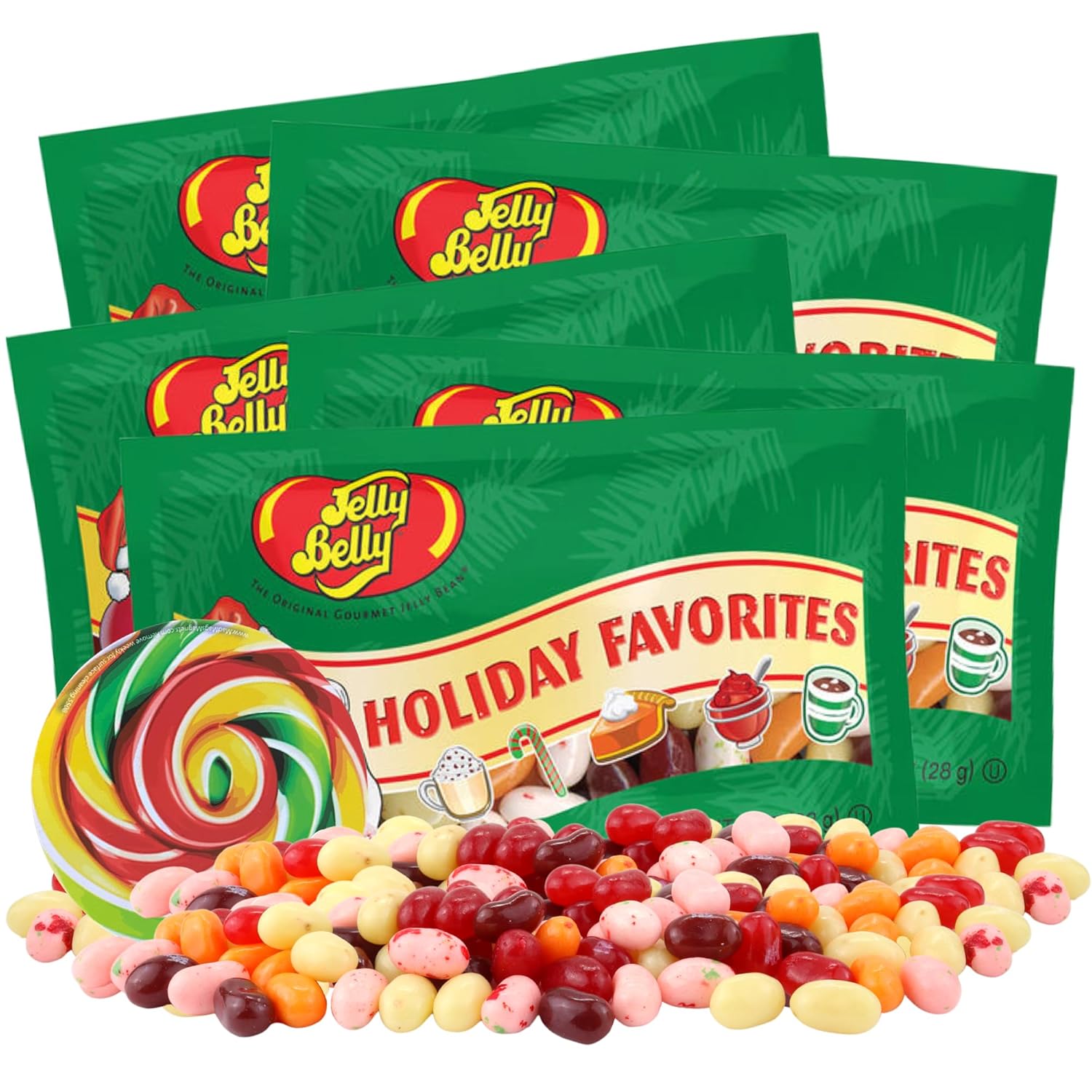 Amazon.com: Festive Candy Assortment, Holiday Favorites Jelly Beans ...