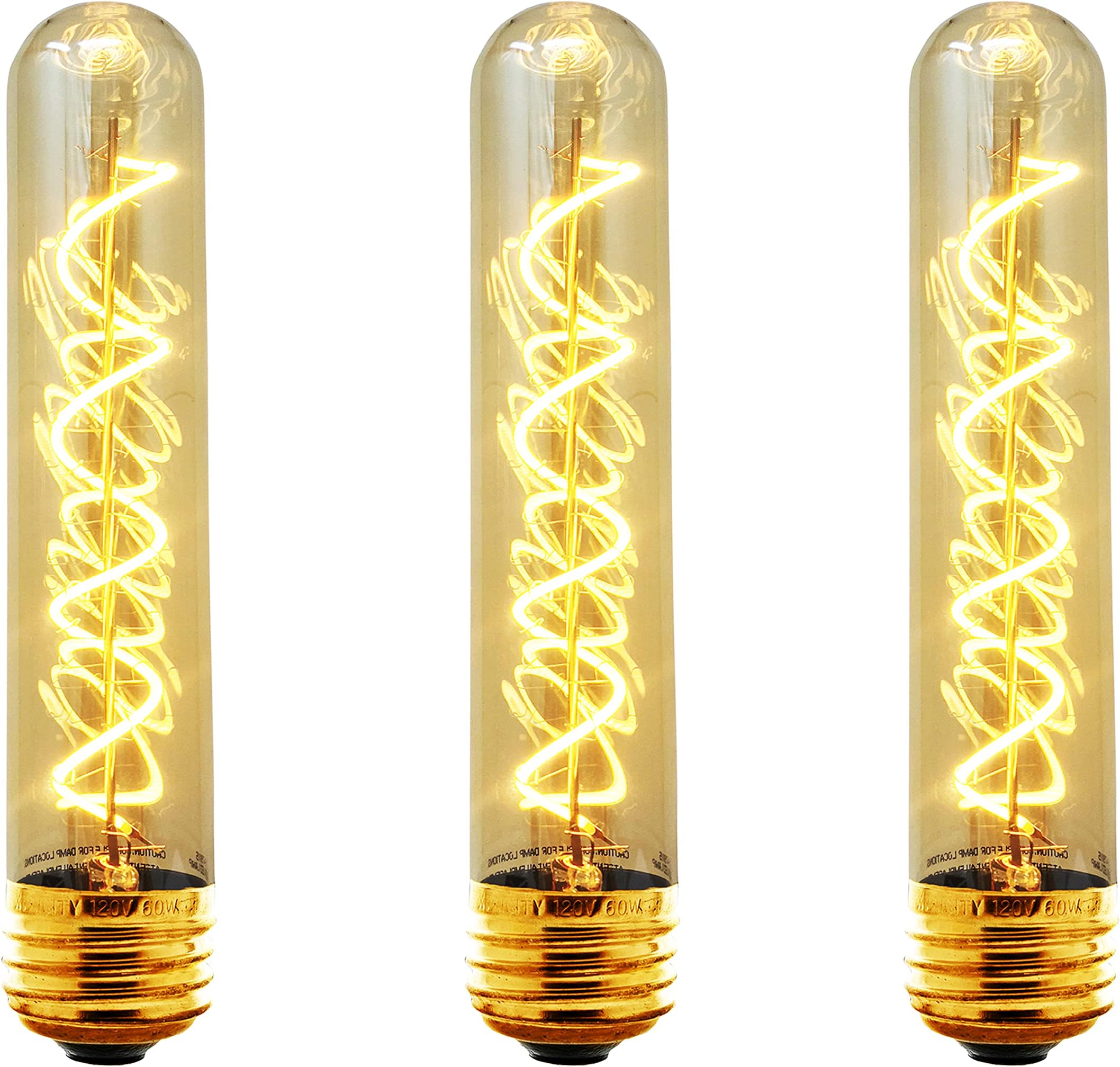 Xtricity Vintage T30 8 Inch Tubular Edison Style LED Light Bulb ...