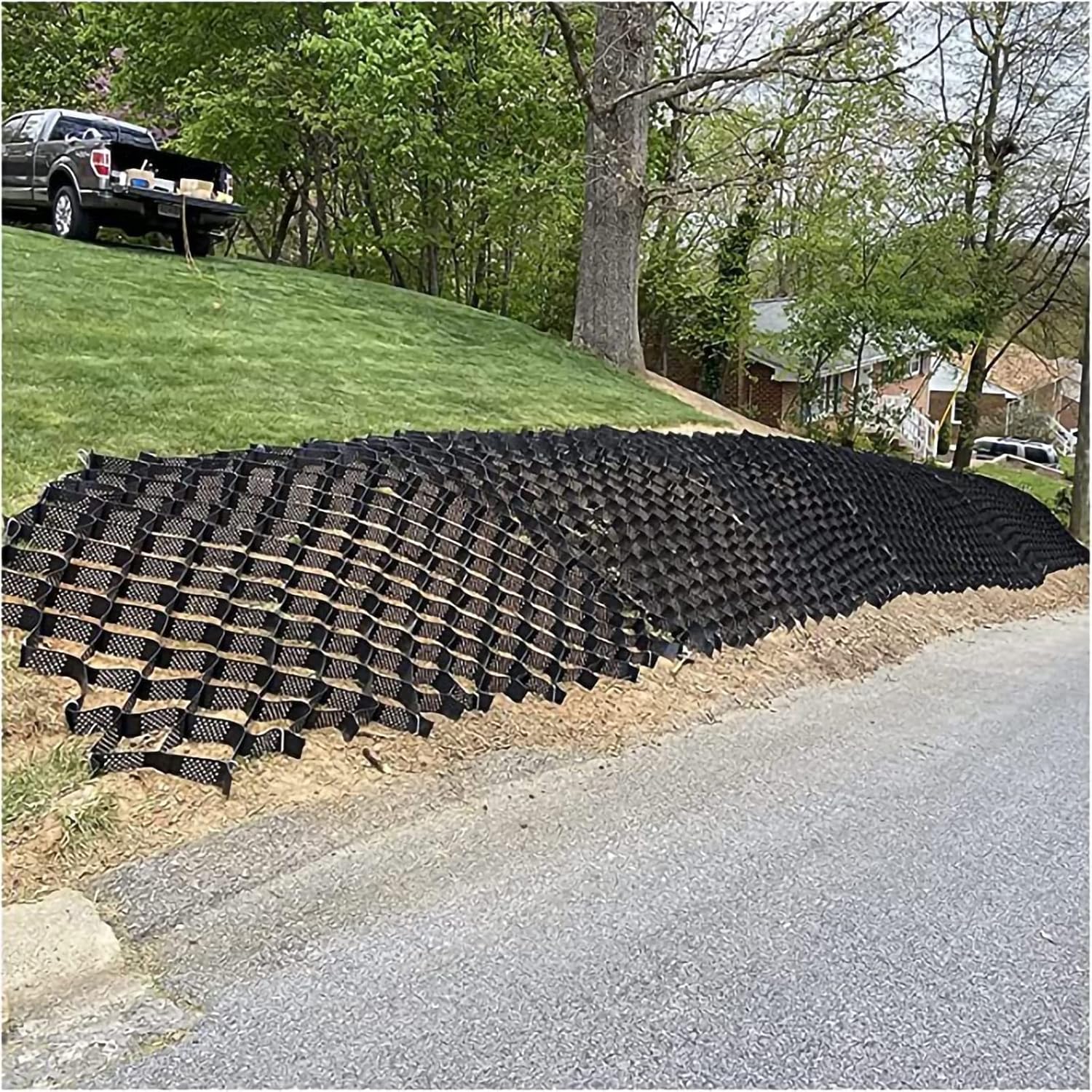 Pea Stone Gravel Stabilization System/Permeable Vegetated Paver Geo ...
