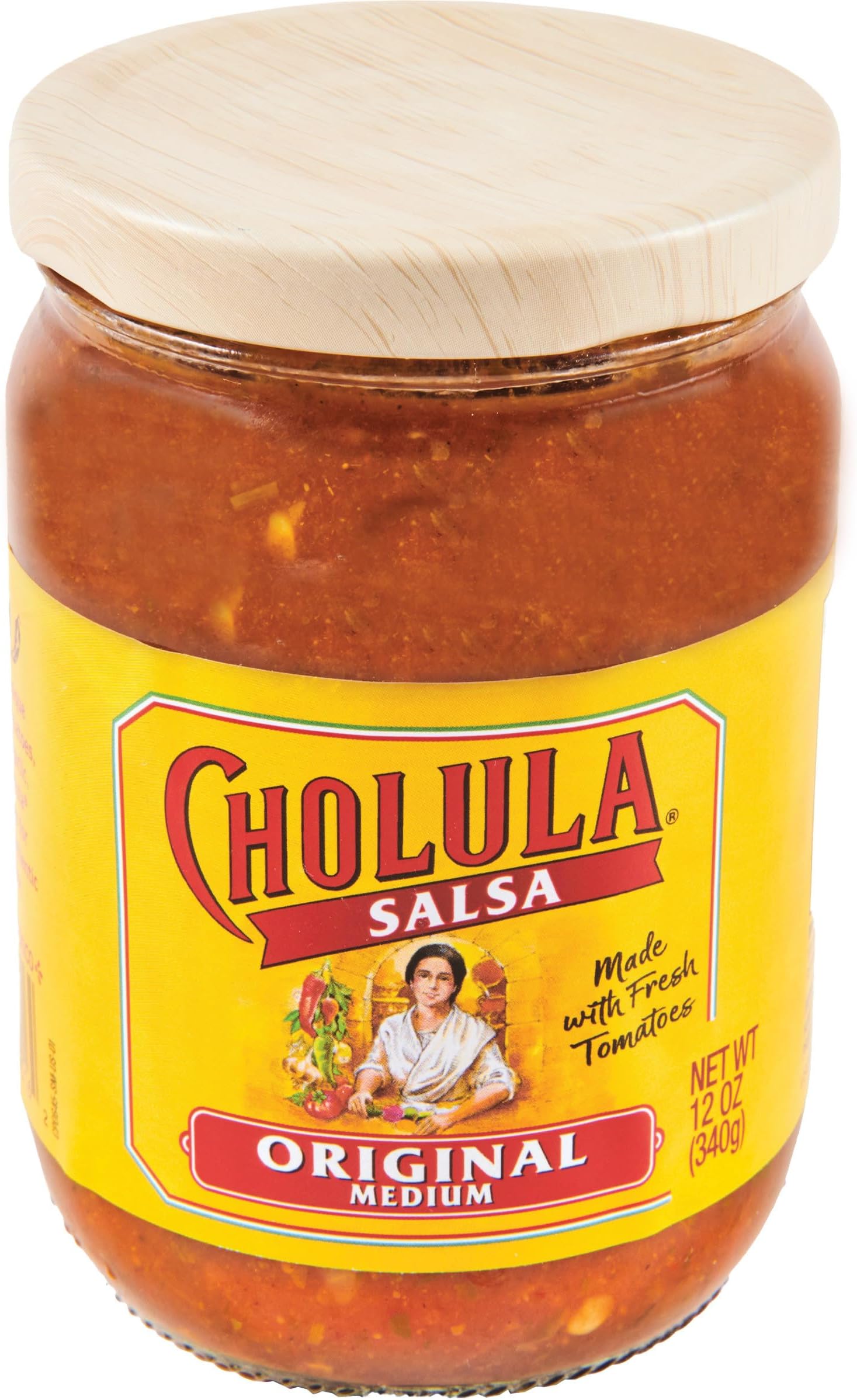 Amazon.com : Cholula Original Salsa (Medium), 12 oz : Everything Else