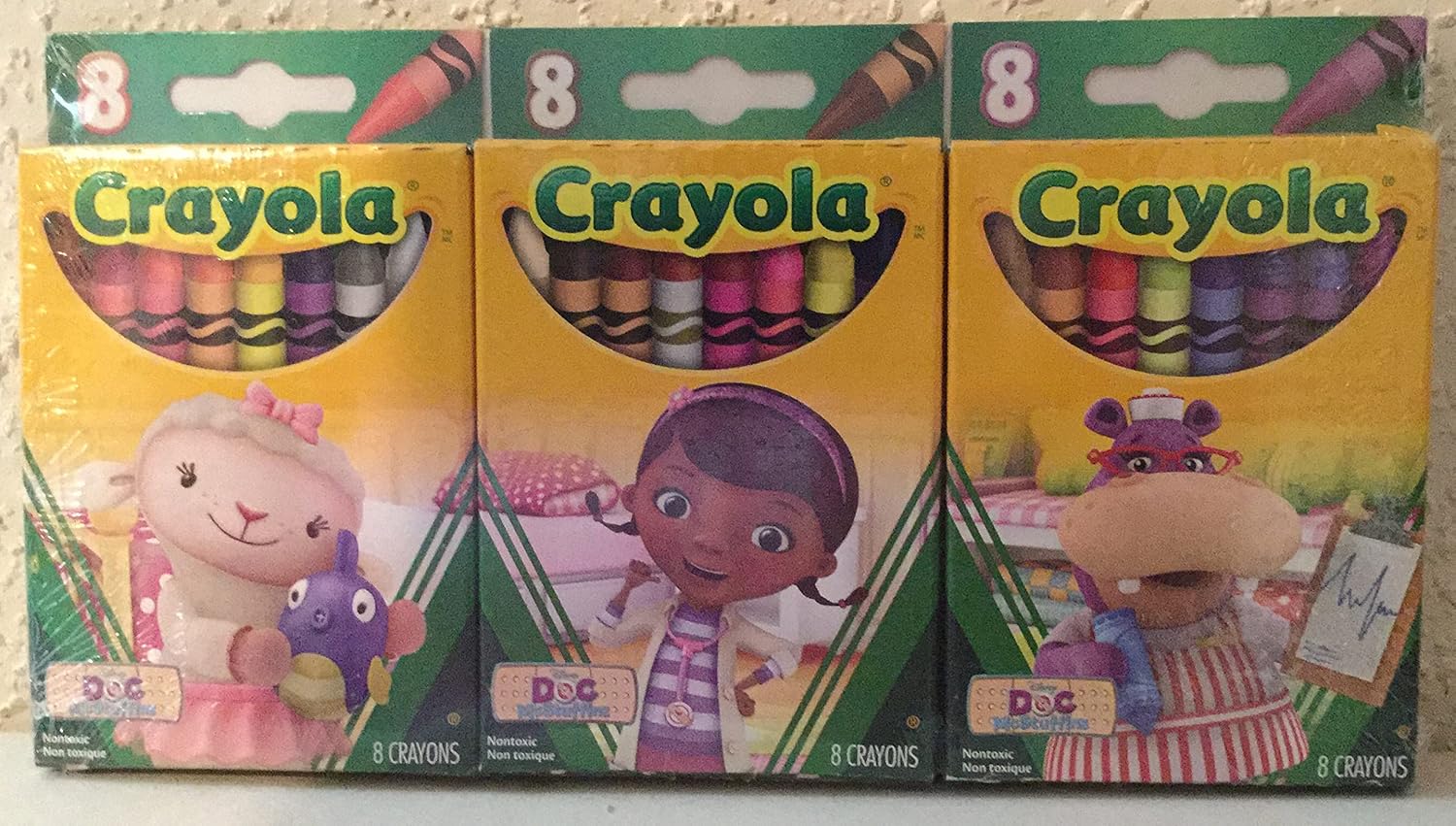 Amazon.com: Disney Doc McStuffins Crayons : Toys & Games