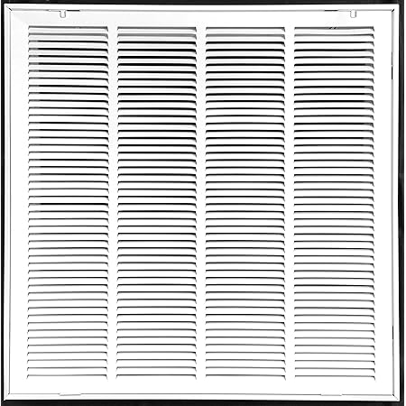 24" X 24 Steel Return Air Filter Grille for 1" Filter - Easy Plastic ...