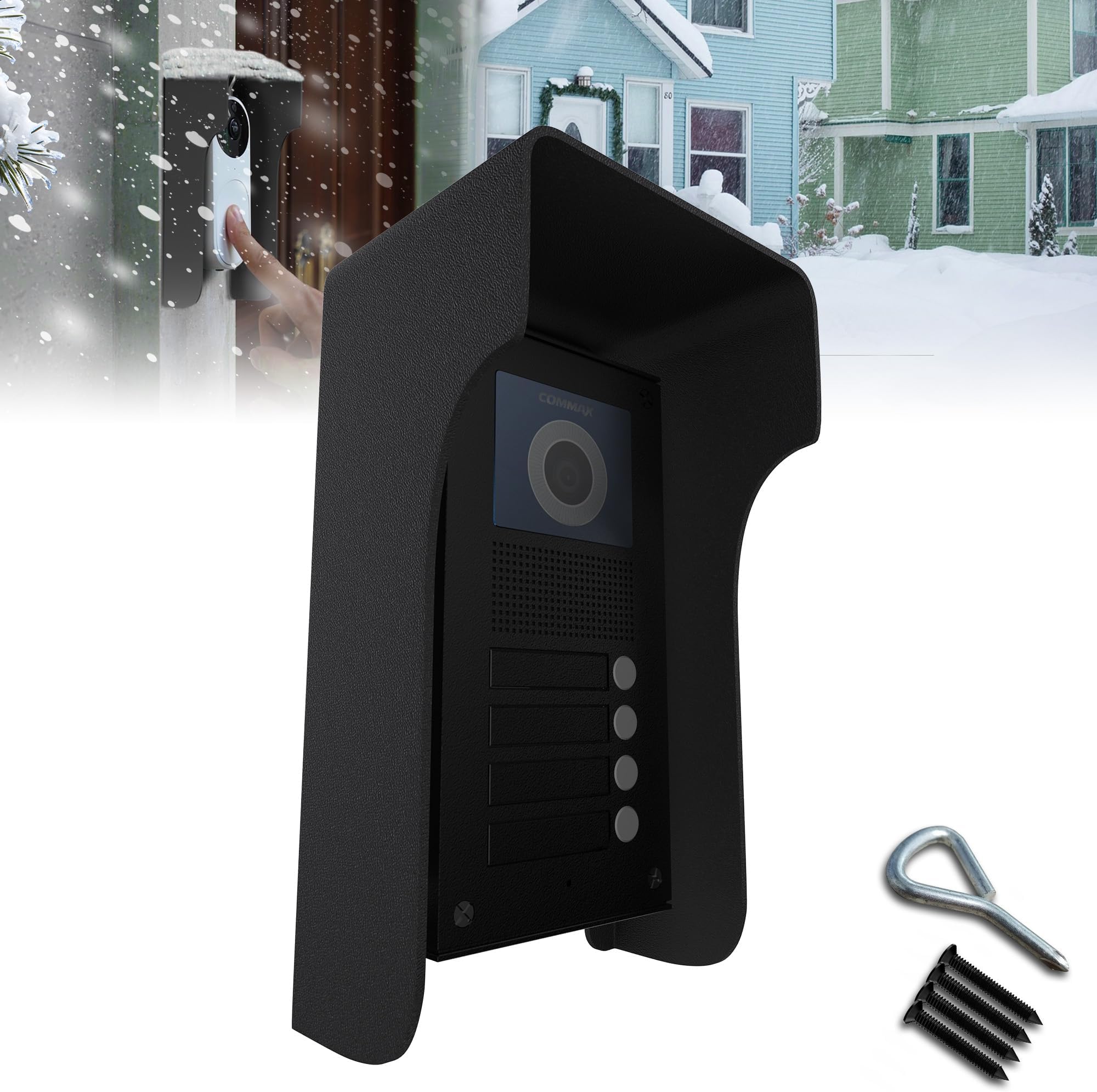 Ring Doorbell Cover,Doorbell Rain Cover,Waterproof Ring Doorbell Anti ...