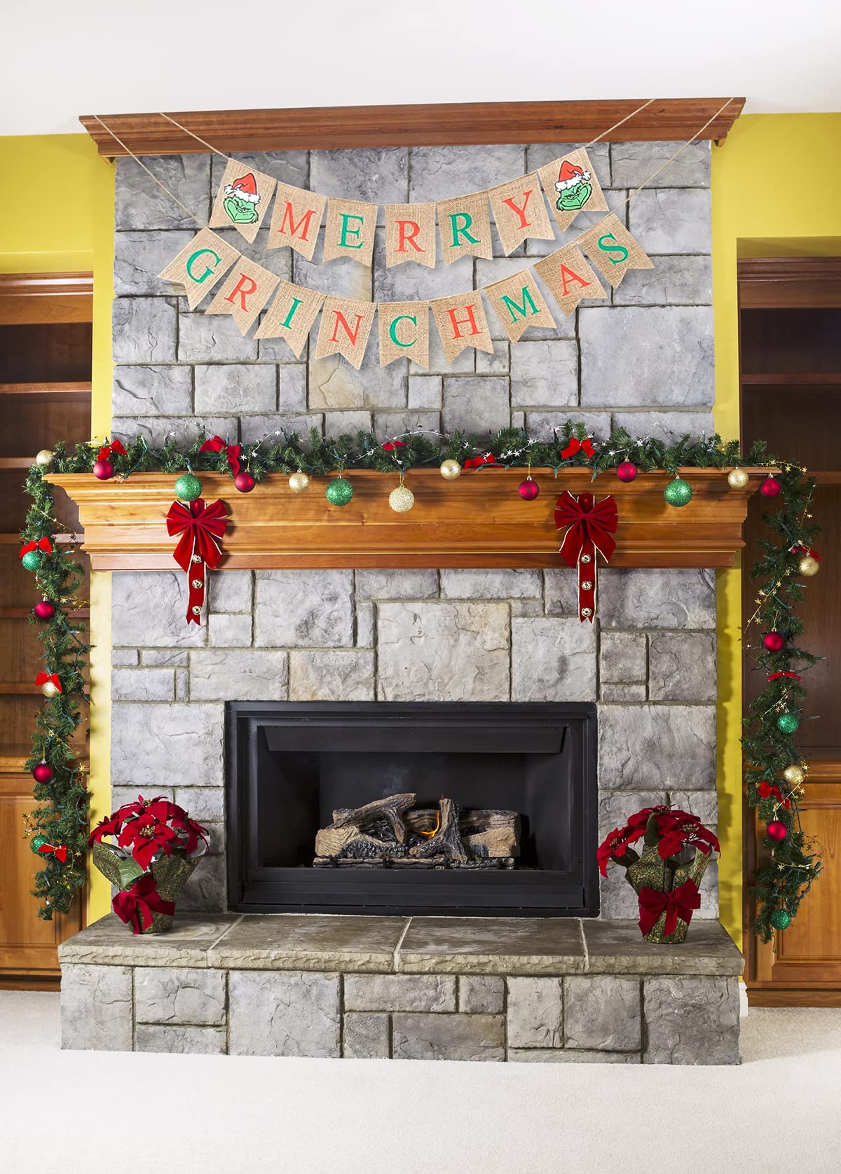 Whoville Christmas Fireplace Who Ville Christmas Stockings Tutorial