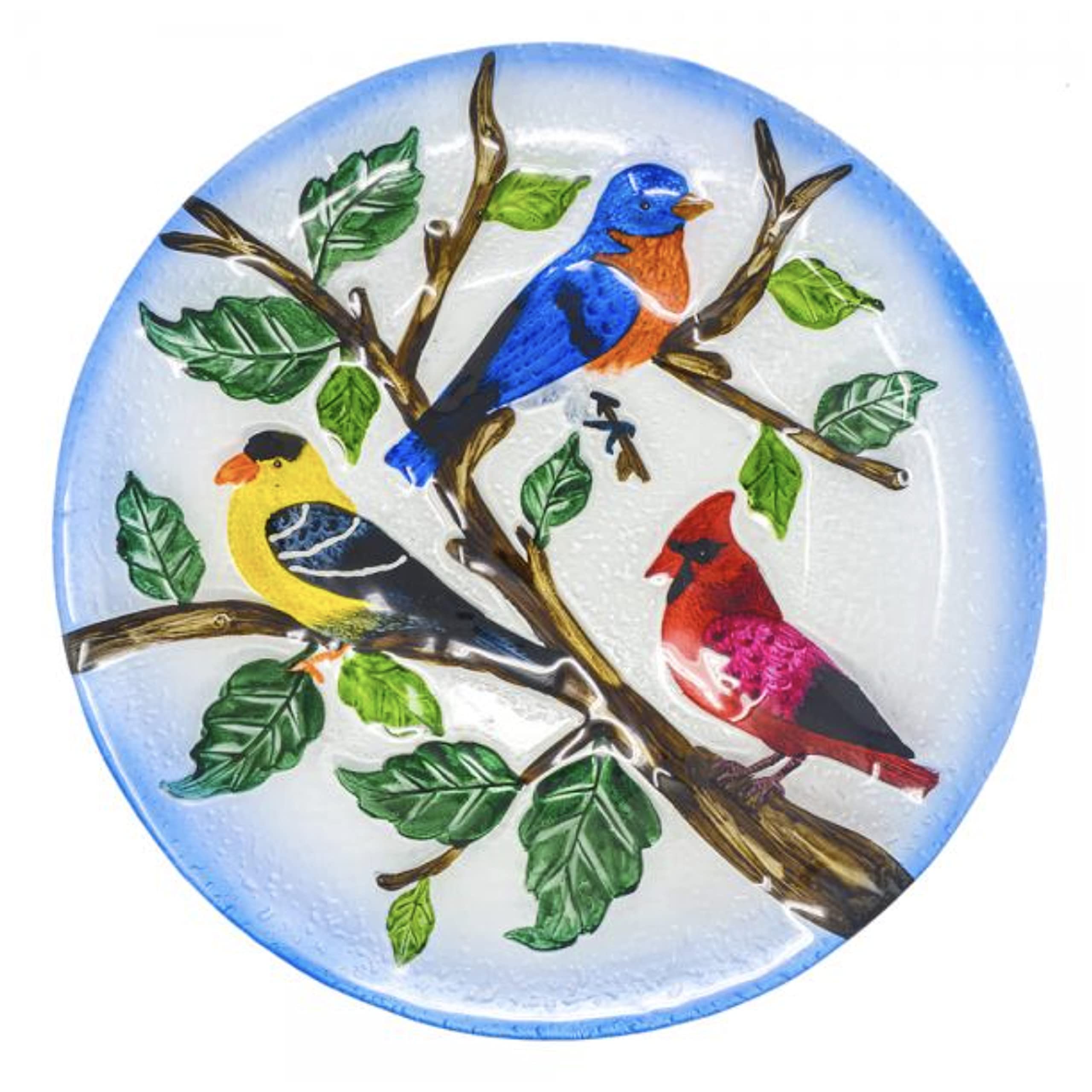 Amazon.com: Songbird Essentials Songbird Trio Hanging Bird Bath, 13 ...