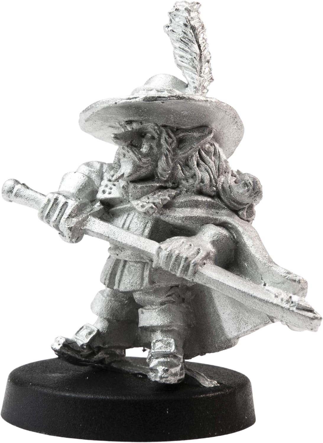 Male Gnome Swashbuckler Miniature Figure, 32mm - 100% Pewter Metal ...