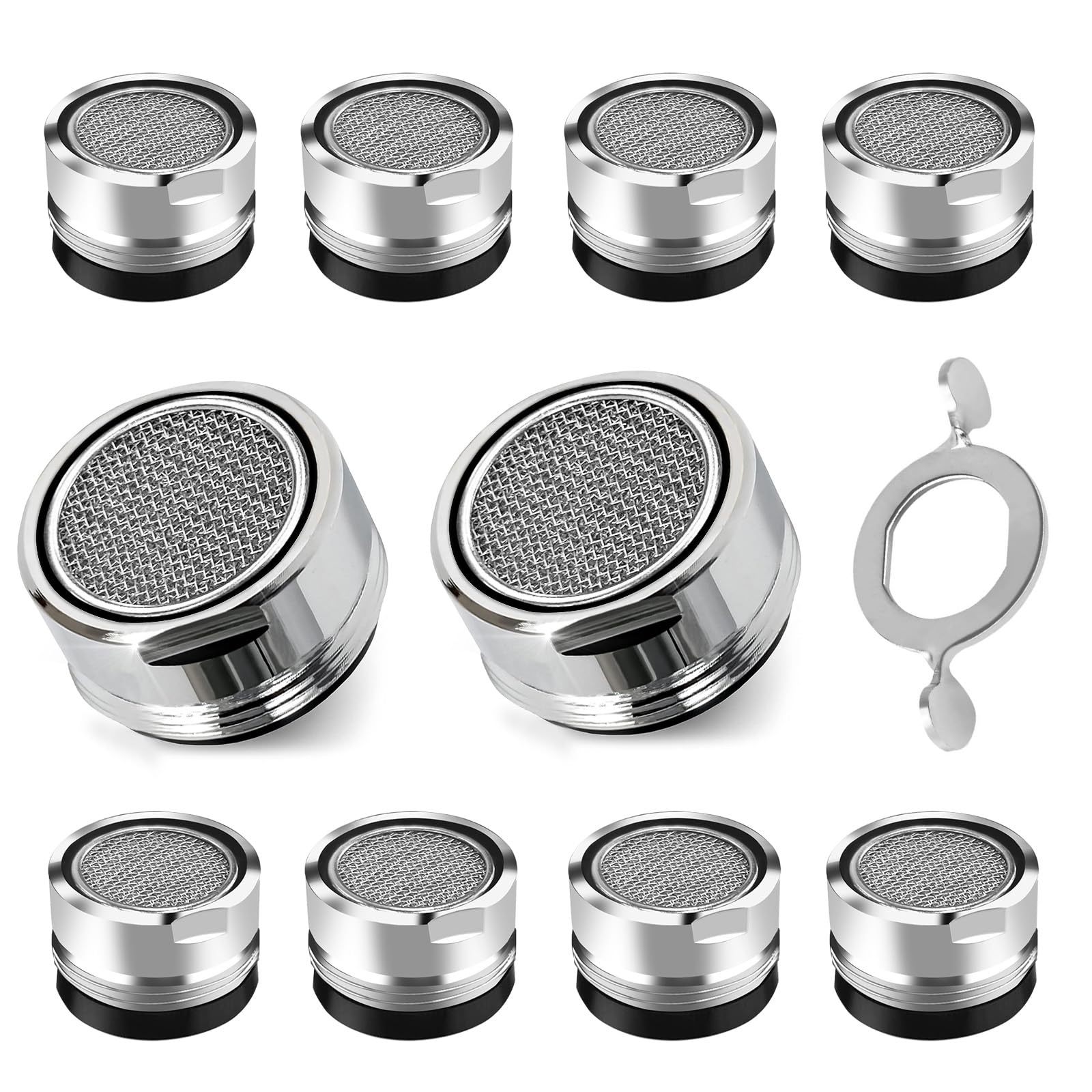 SURFOU Aerators for Taps Insert, Pack of 10 Strainer Tap Aerator M24 ...