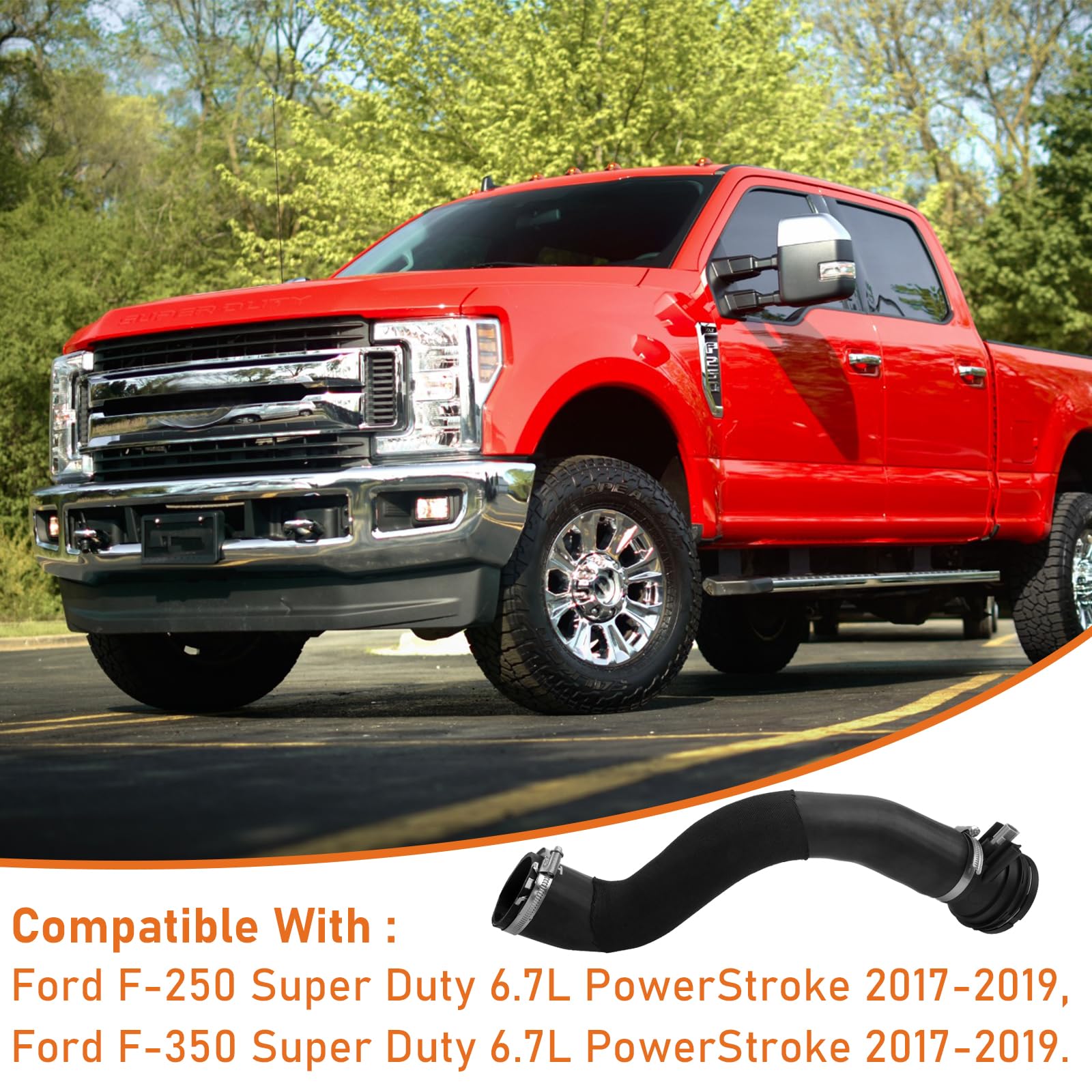 6.7 Powerstroke Intercooler Pipe 11-16 6.7L Ford Powerstroke ...