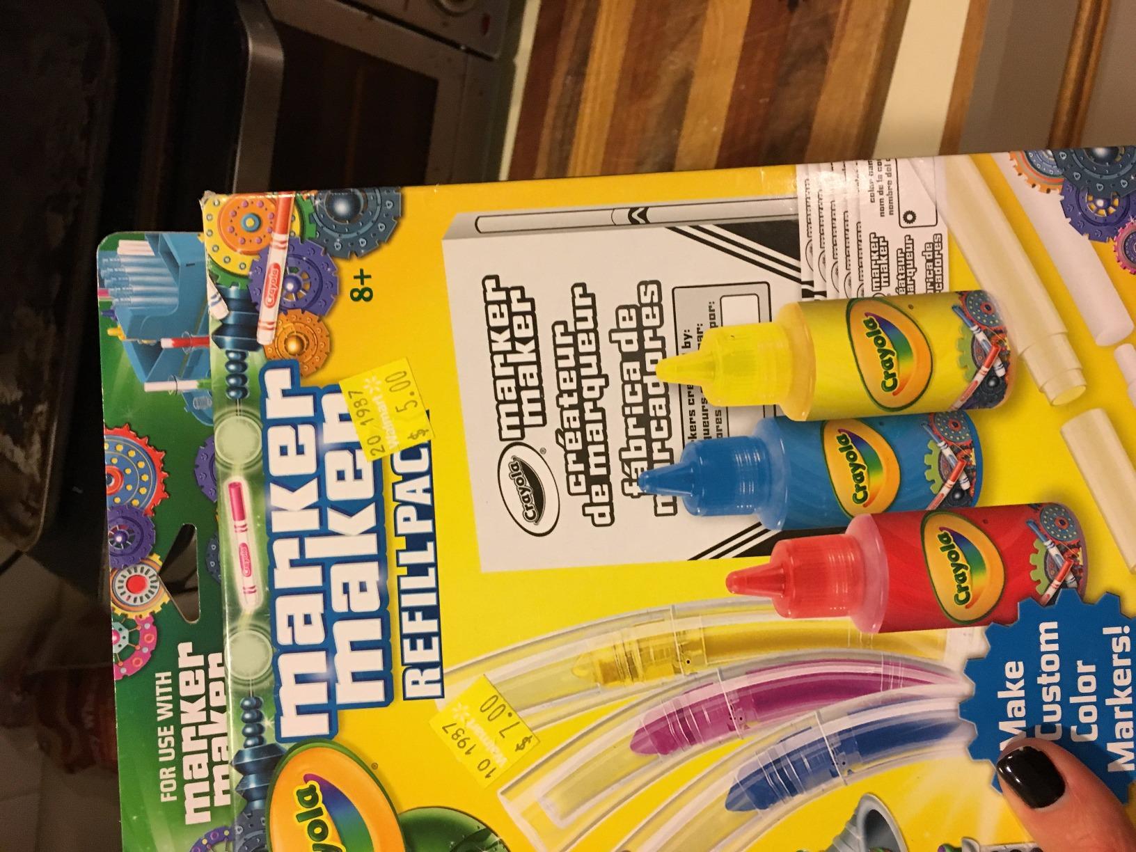 Amazon.com: Crayola Marker Maker Refill Pack : Toys & Games