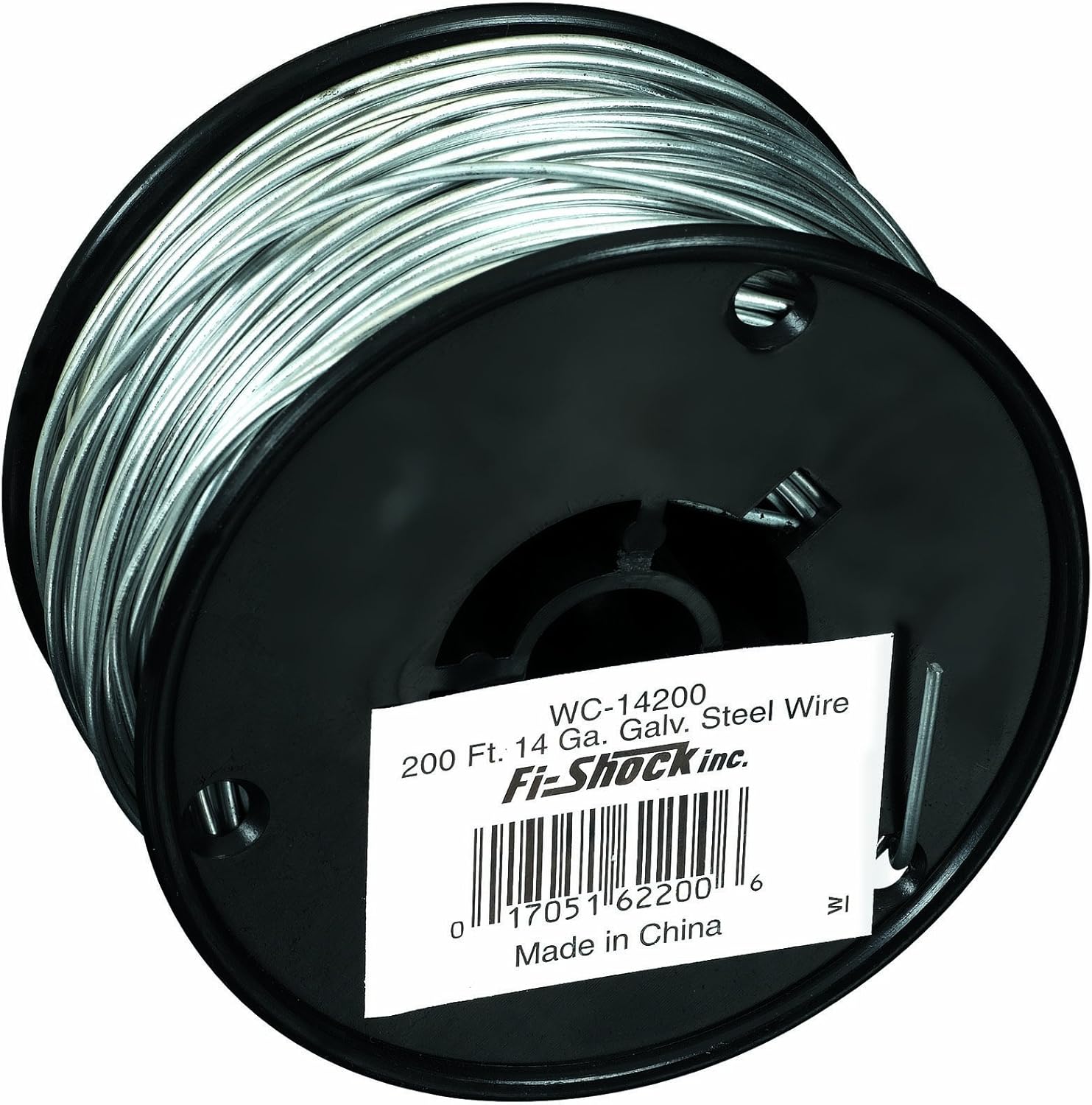 Amazon.com: Fi-Shock WC-14200 200-Feet, 14 Gauge Spool Galvanized Steel ...