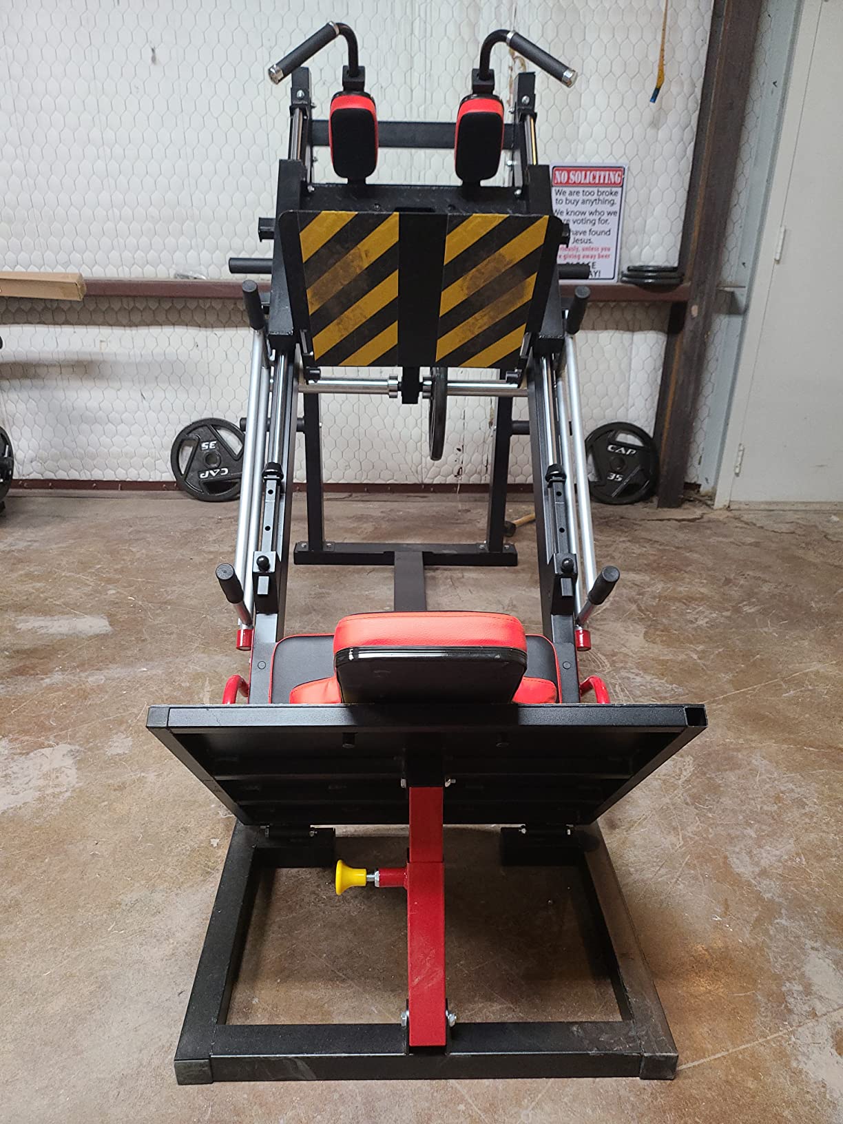 $15/mo - Finance GMWD Leg Press Hack Squat Machine Combo, Hip Sled for ...