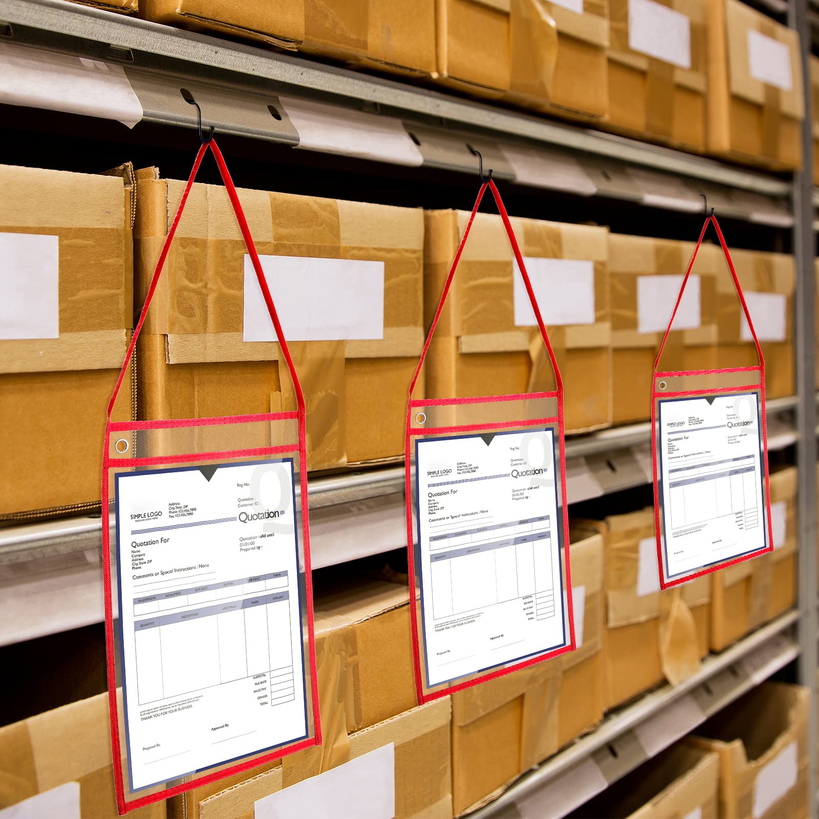 Snapklik.com : Epakh 30 Pack Office Products Shop Ticket Holders