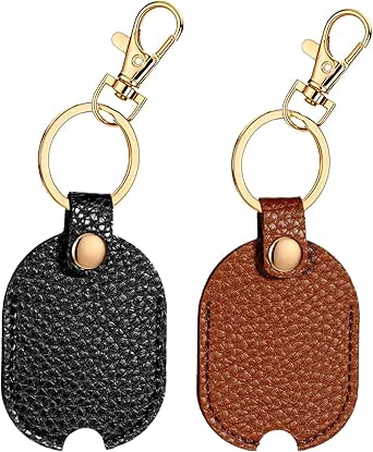 KALIONE 2 Pcs Broken Car Key Loop Replacement, Leather Broken Key ...