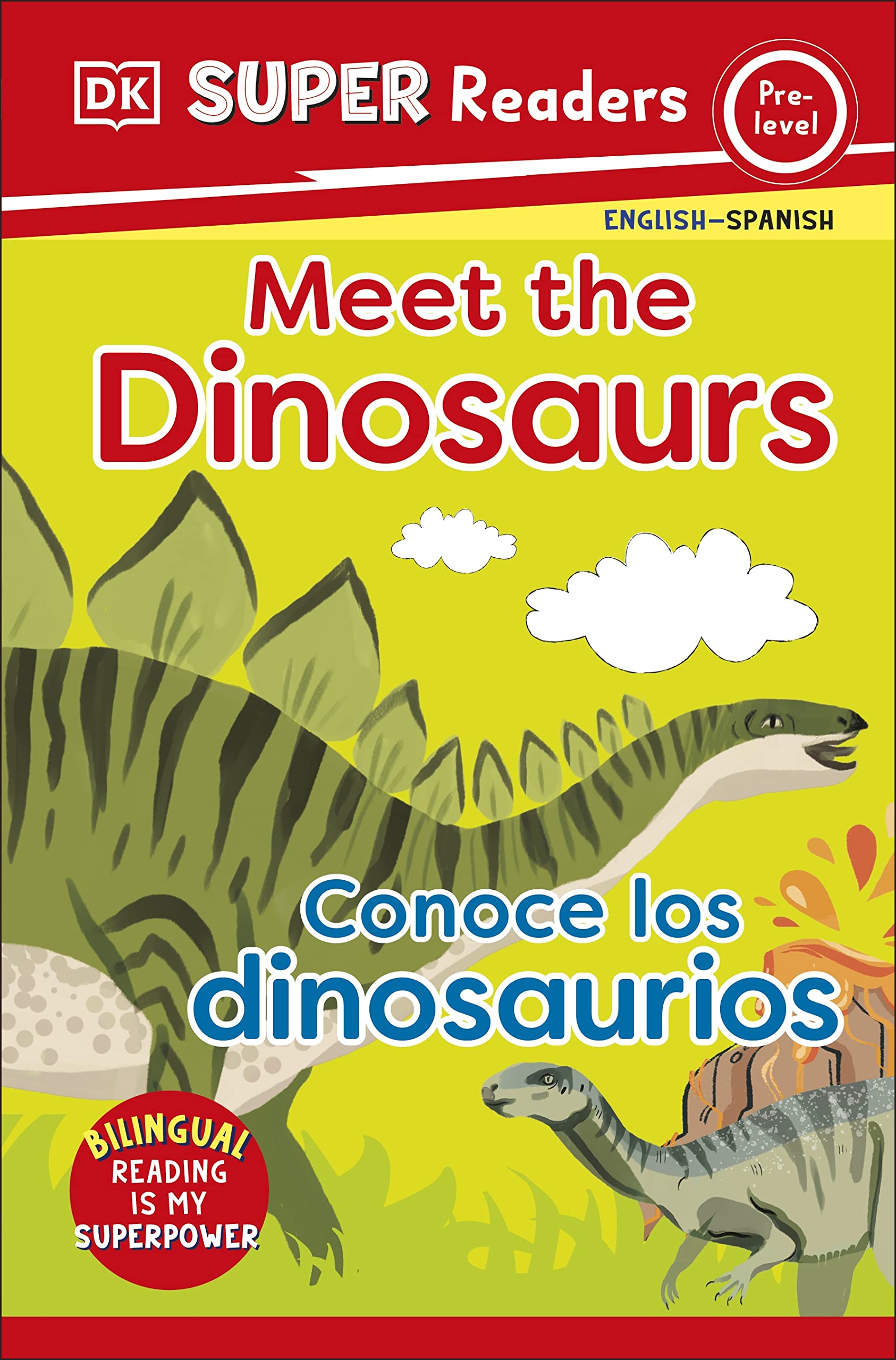 Amazon.com: DK Super Readers Pre-Level Bilingual Meet the Dinosaurs ...