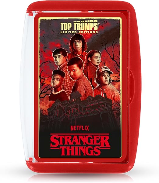 Amazon.com: Top Trumps Card Game Stranger Things - Family Games for ...
