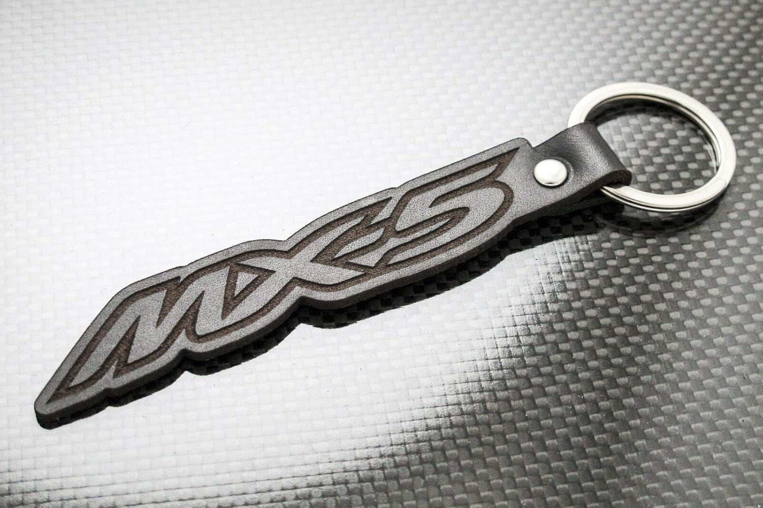 Amazon.com: Boostnatics Handmade Leather Keychain Keyring Compatible ...