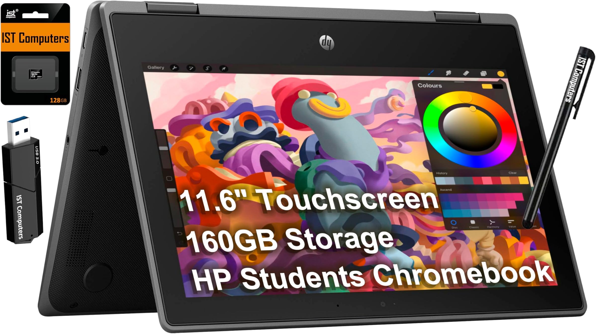 Amazon.com: HP Chromebook Pro X360 Fortis 11 2-in-1 Laptop (11.6 ...