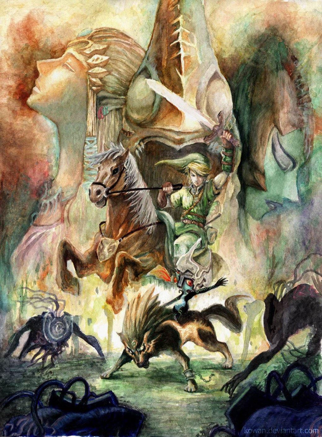 Amazon.com: The Legend of Zelda 25th Anniversary poster 17 inch x 13 ...