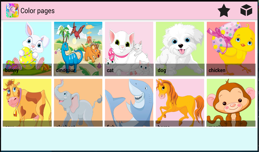 Color Pages - Coloring animals! Here is the new color pages with the ...