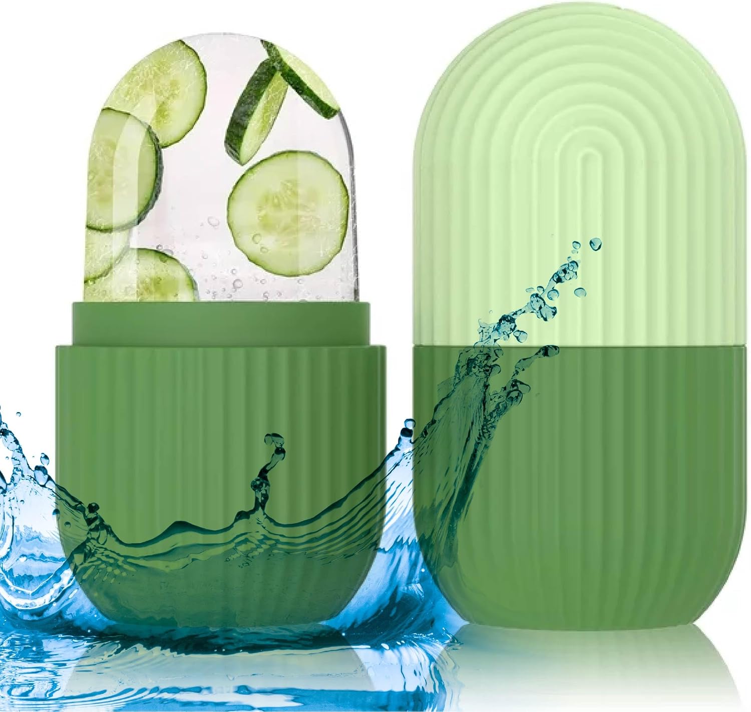 Amazon.com: Ice Face Roller - Perfectly shaped for Face, Body, and ...
