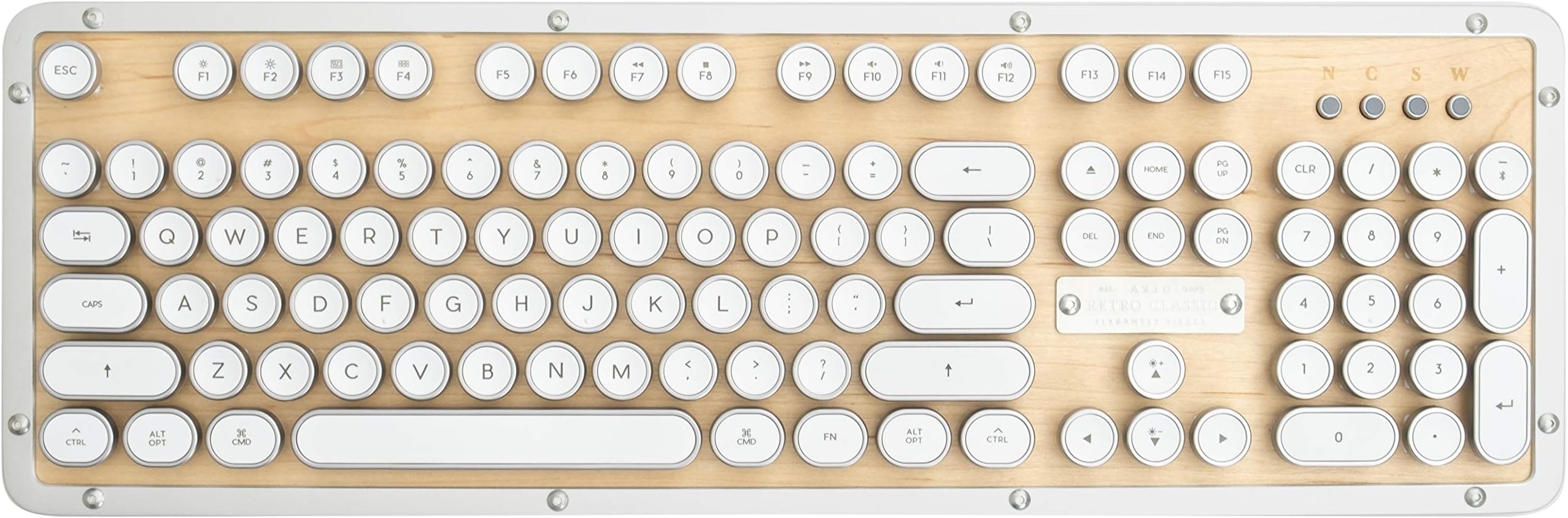 Amazon.com: Azio IZO Wireless BT5/USB PC & Mac Mechanical Keyboard ...