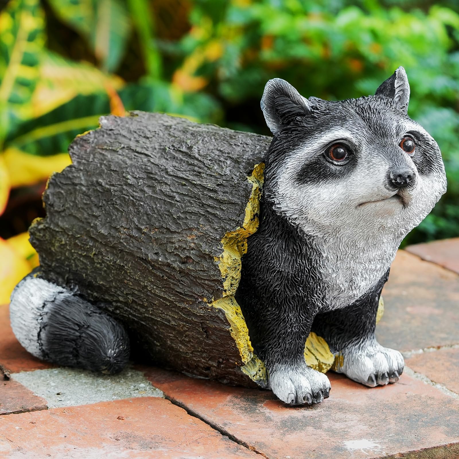 Snapklik.com : Funny Raccoon Outdoor Statues Decro,Yard Art Garden ...