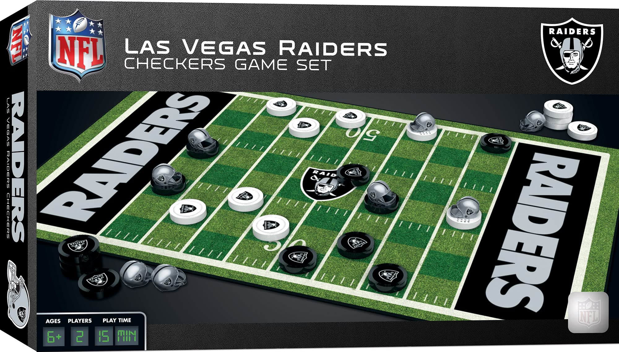 Snapklik.com : MasterPieces Family Game - NFL Las Vegas Raiders ...