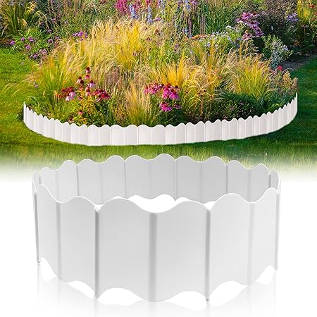 Amazon.com : 20Pcs Garden Edging Border Landscape Edging Lawn Garden ...