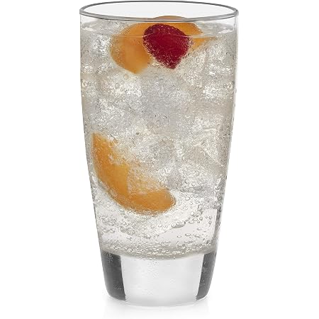 Amazon.com: Libbey Gibraltar Tumbler Glasses, Set of 12