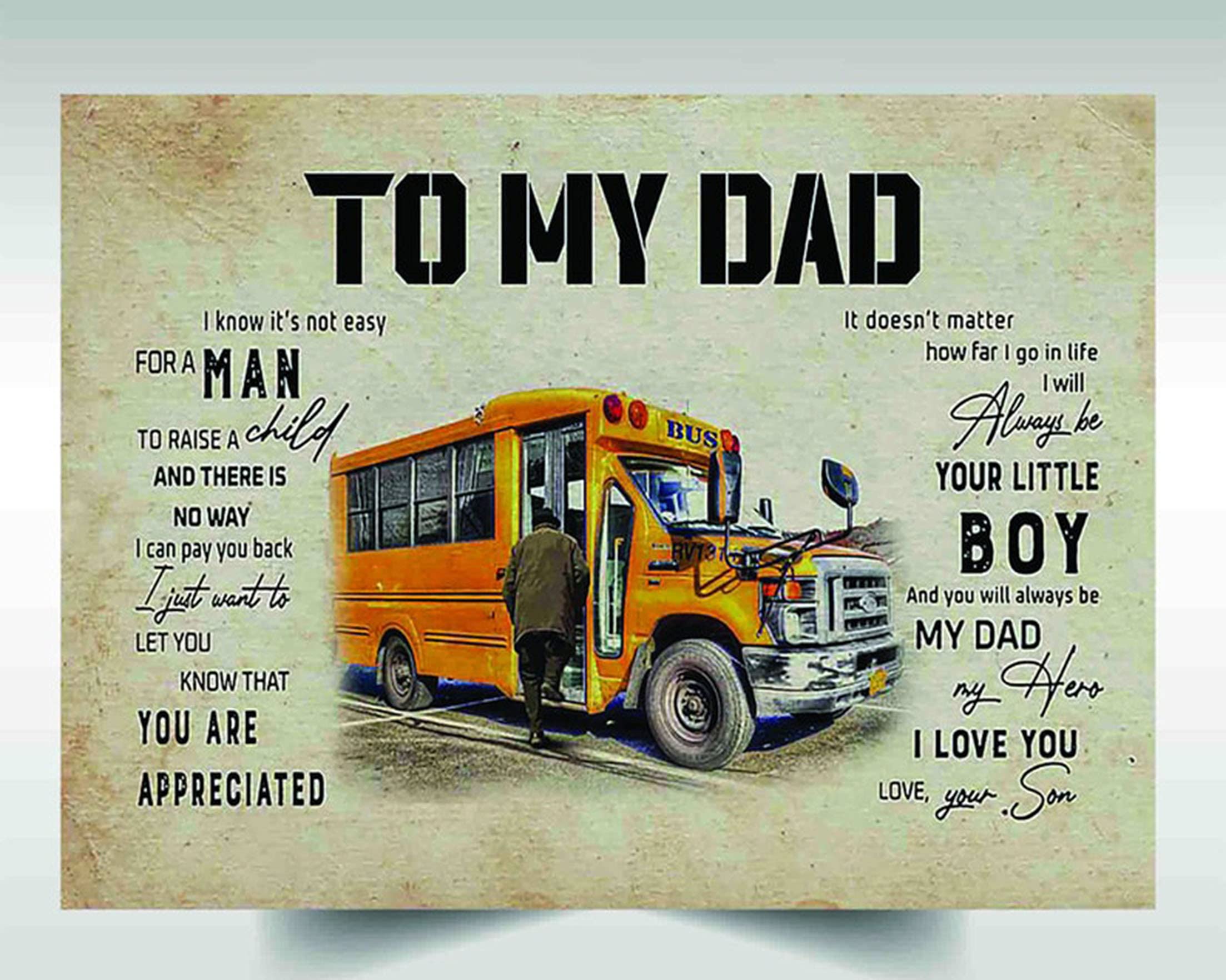 Bus Poster Size