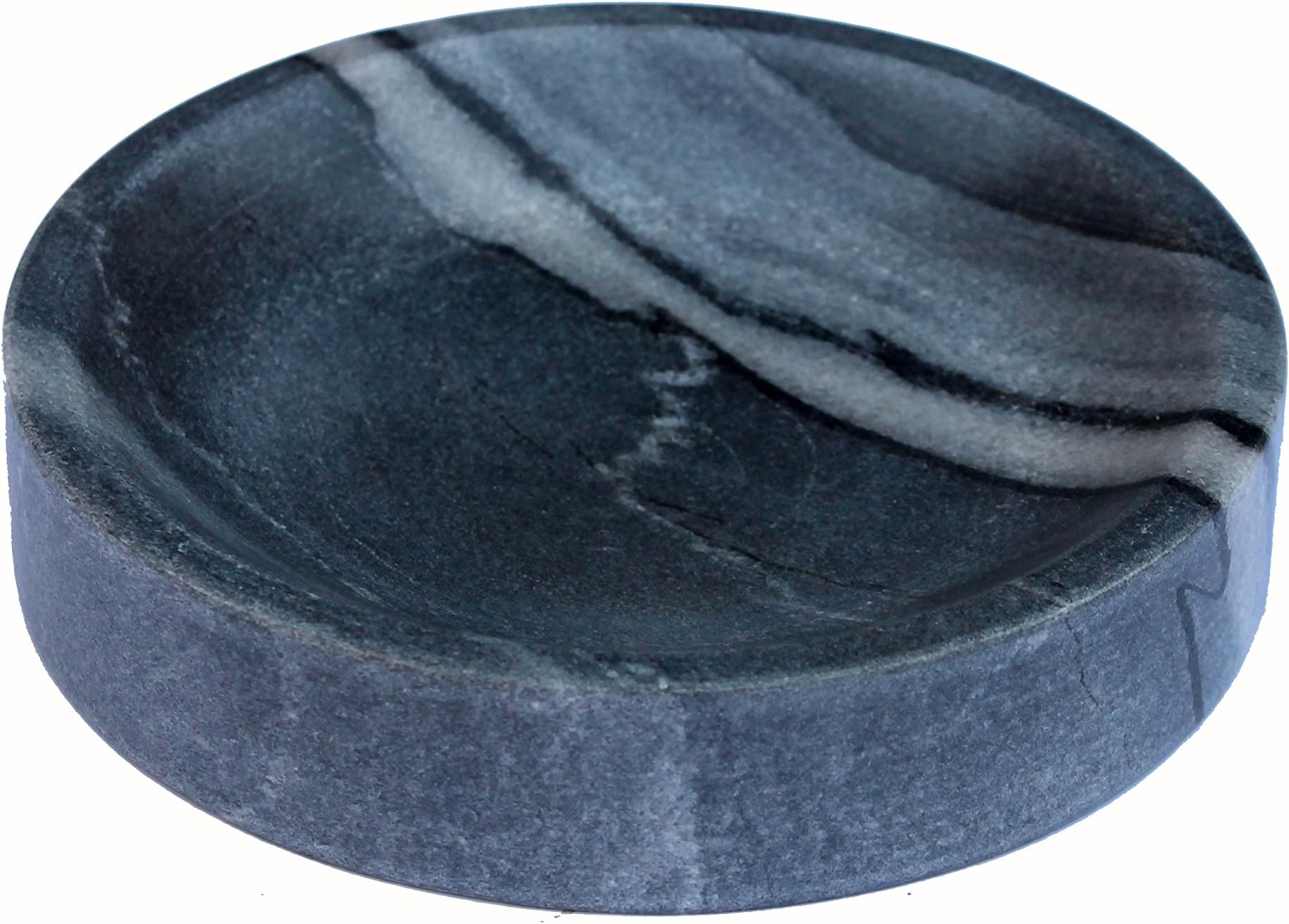 Amazon.com: KLEO Natural Marble Stone Soap Dish Soap Holder Bath ...