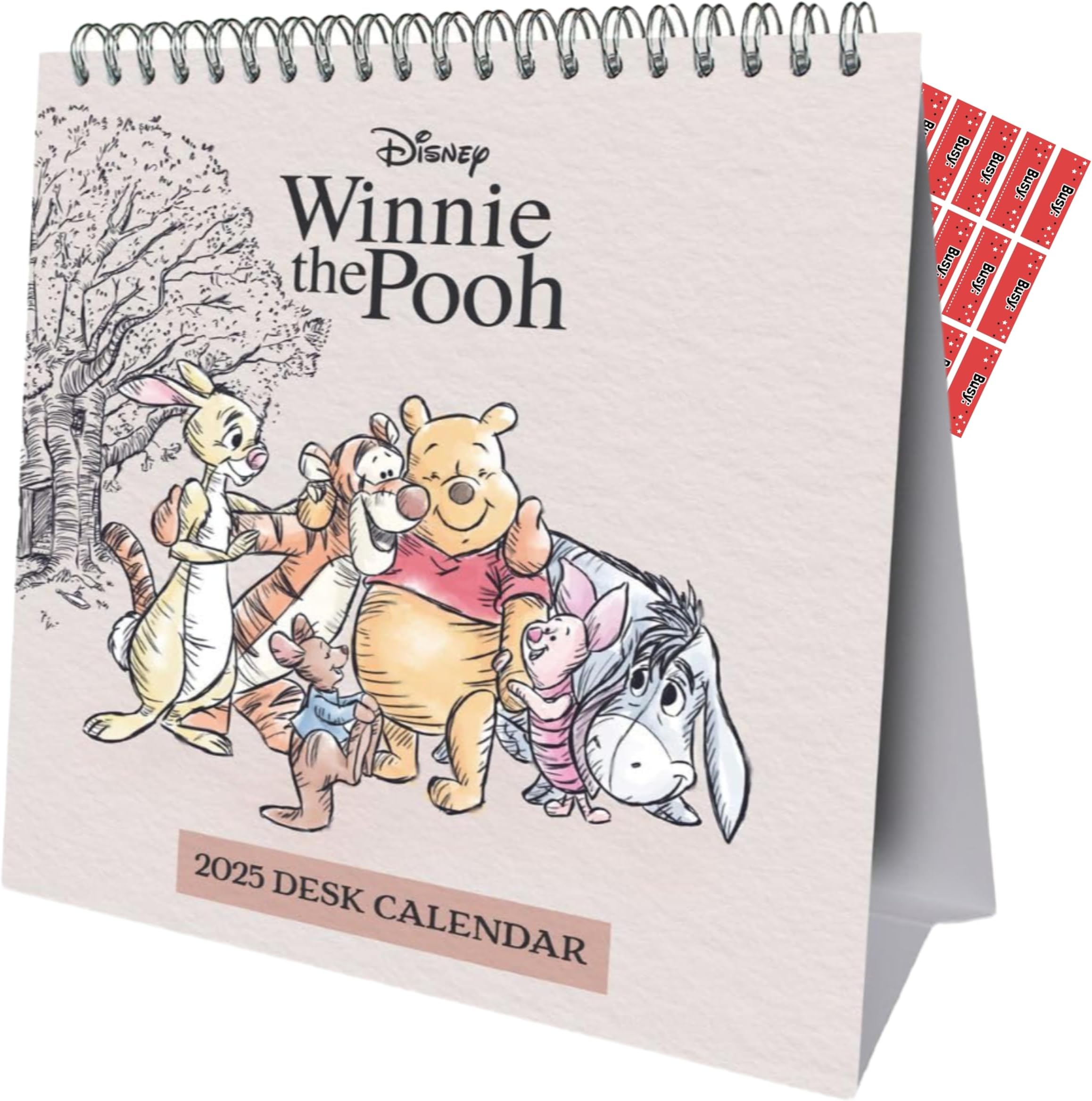 Disney Calendar 2025 Day to View Perpetual Desk Calendar with FREE ...