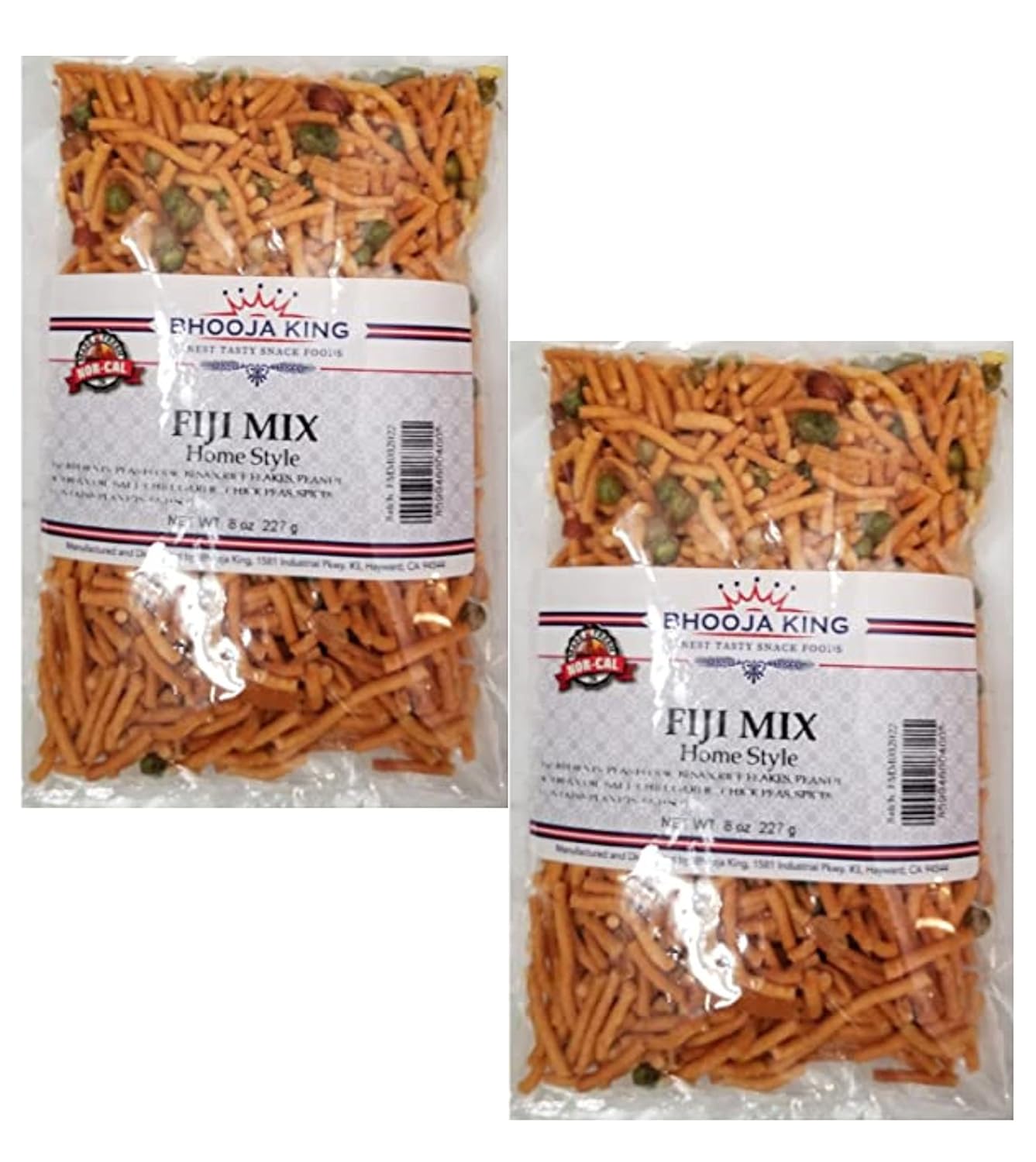 Amazon.com: FIJI Snacks - Mix Bhooja (Pack of 2 x 227g) Finest Tasty ...