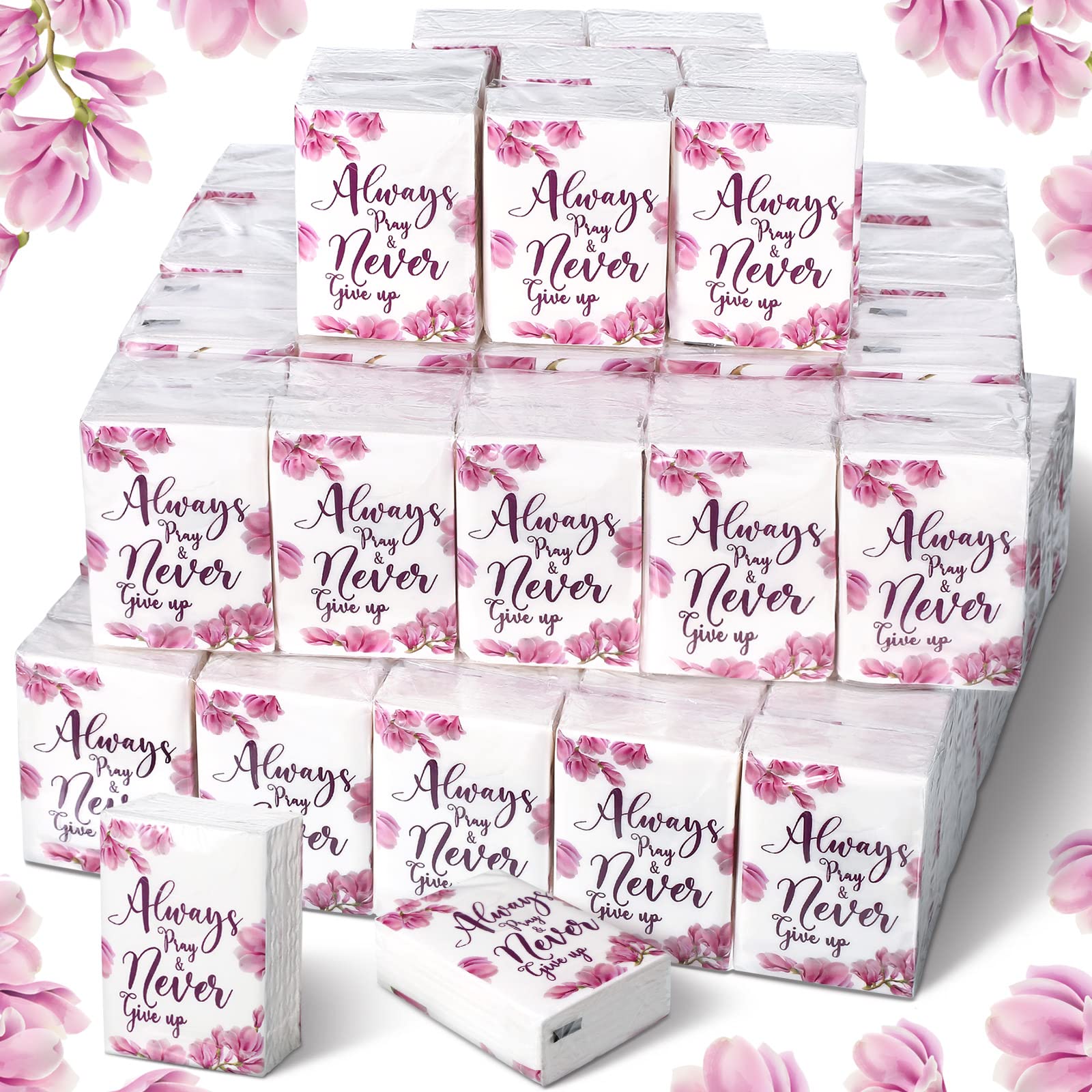 Buy 120 Pack Pocket Tissues Travel Tissues Mini Tissues Travel Size ...