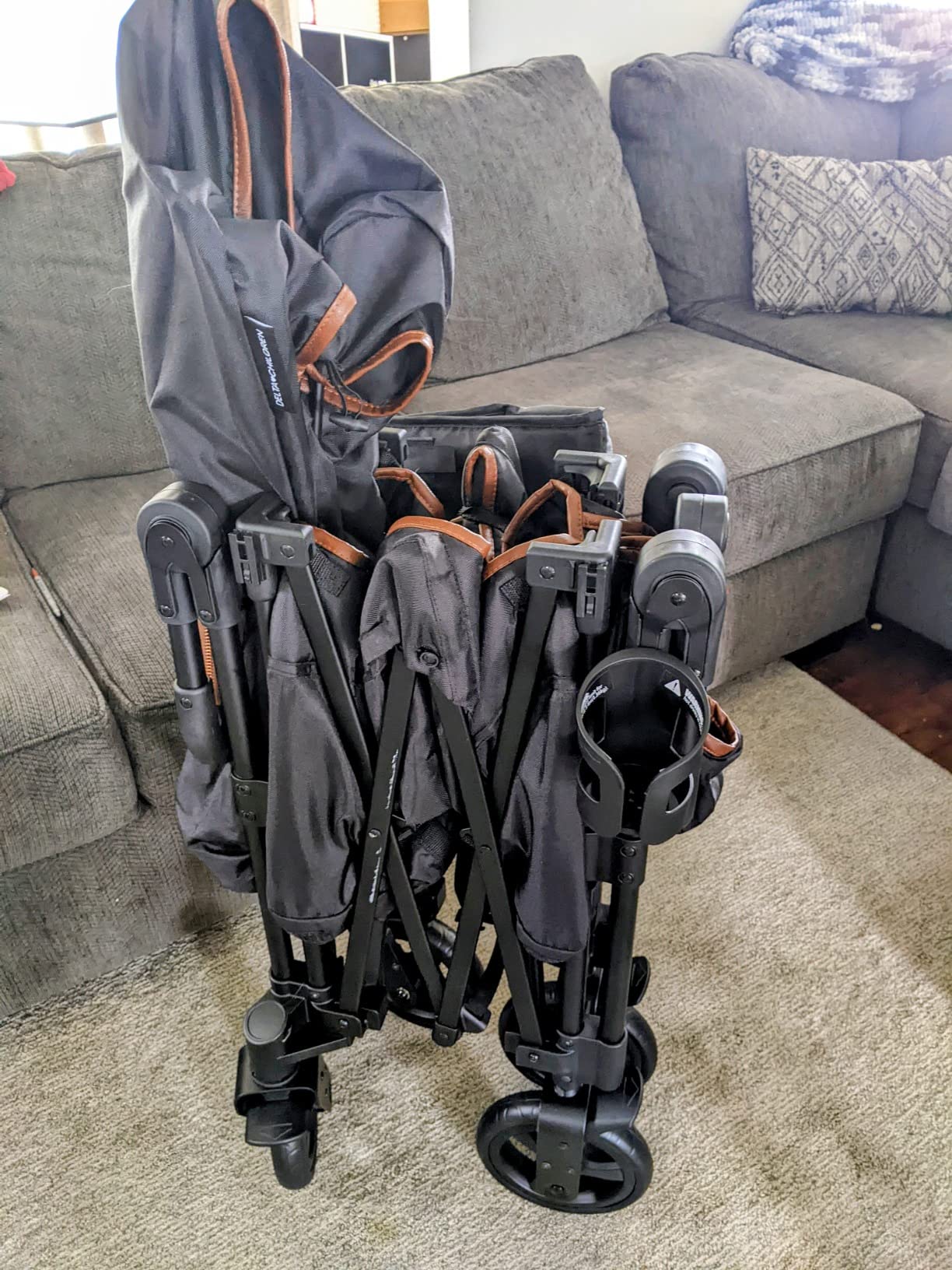 $36/mo - Finance Delta Children Hercules Stroller Wagon for 2 Kids ...