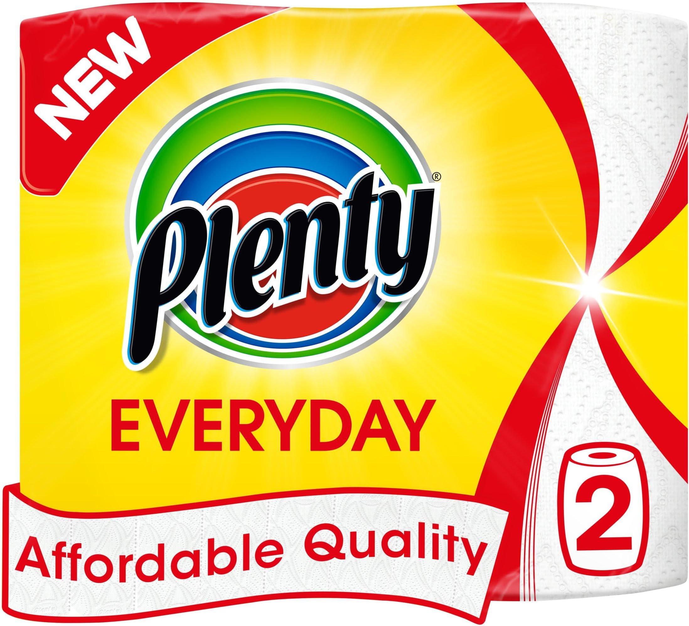 Plenty Everyday Kitchen Towel 2 Rolls : Amazon.co.uk: Grocery