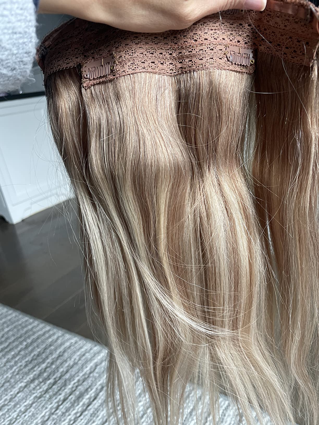 $12/mo - Finance YoungSee Blonde Nano Bead Extensions Human Hair Nano ...