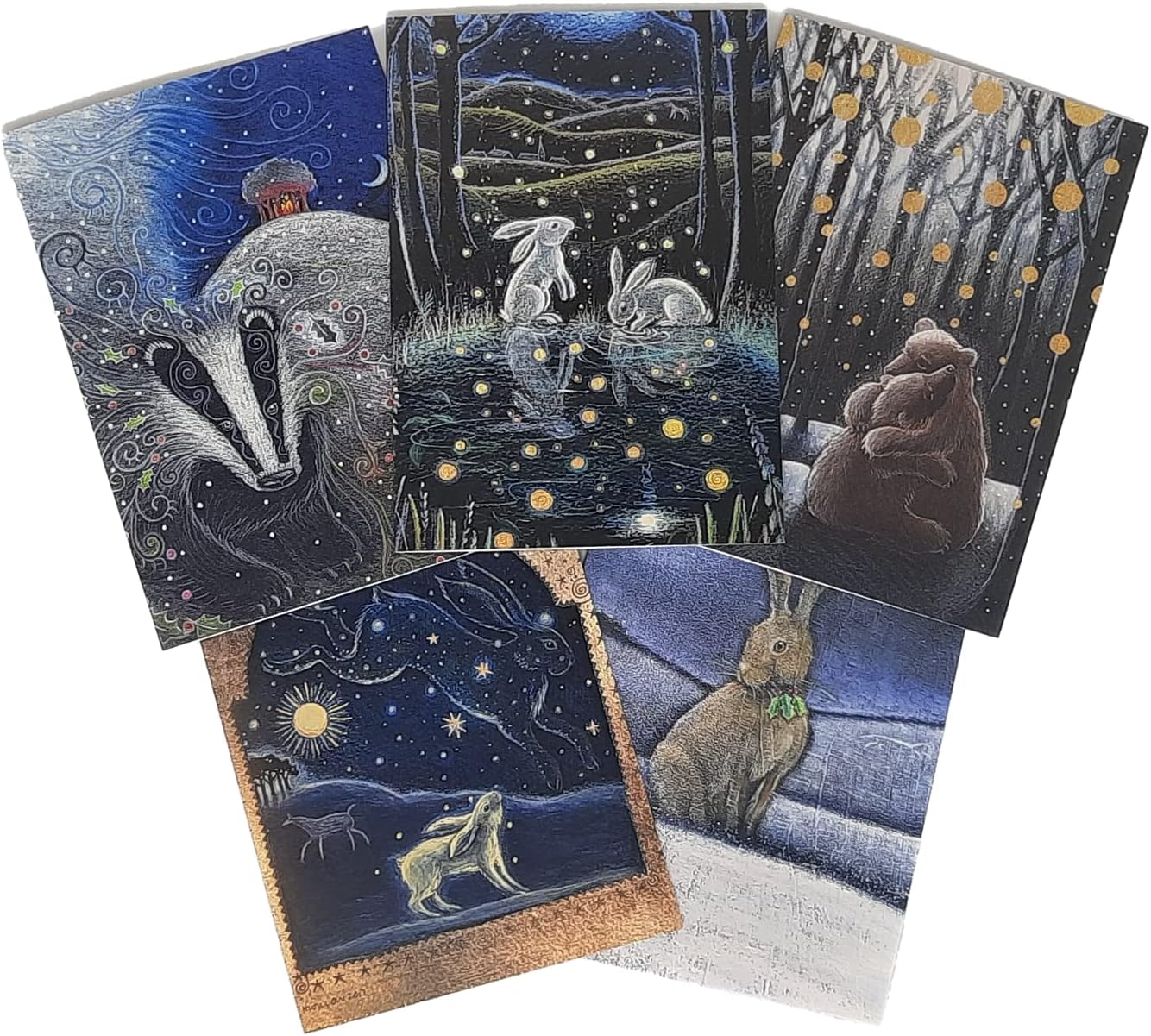 Frost Faerie | Yule Card by Briar : Amazon.co.uk: Stationery & Office ...