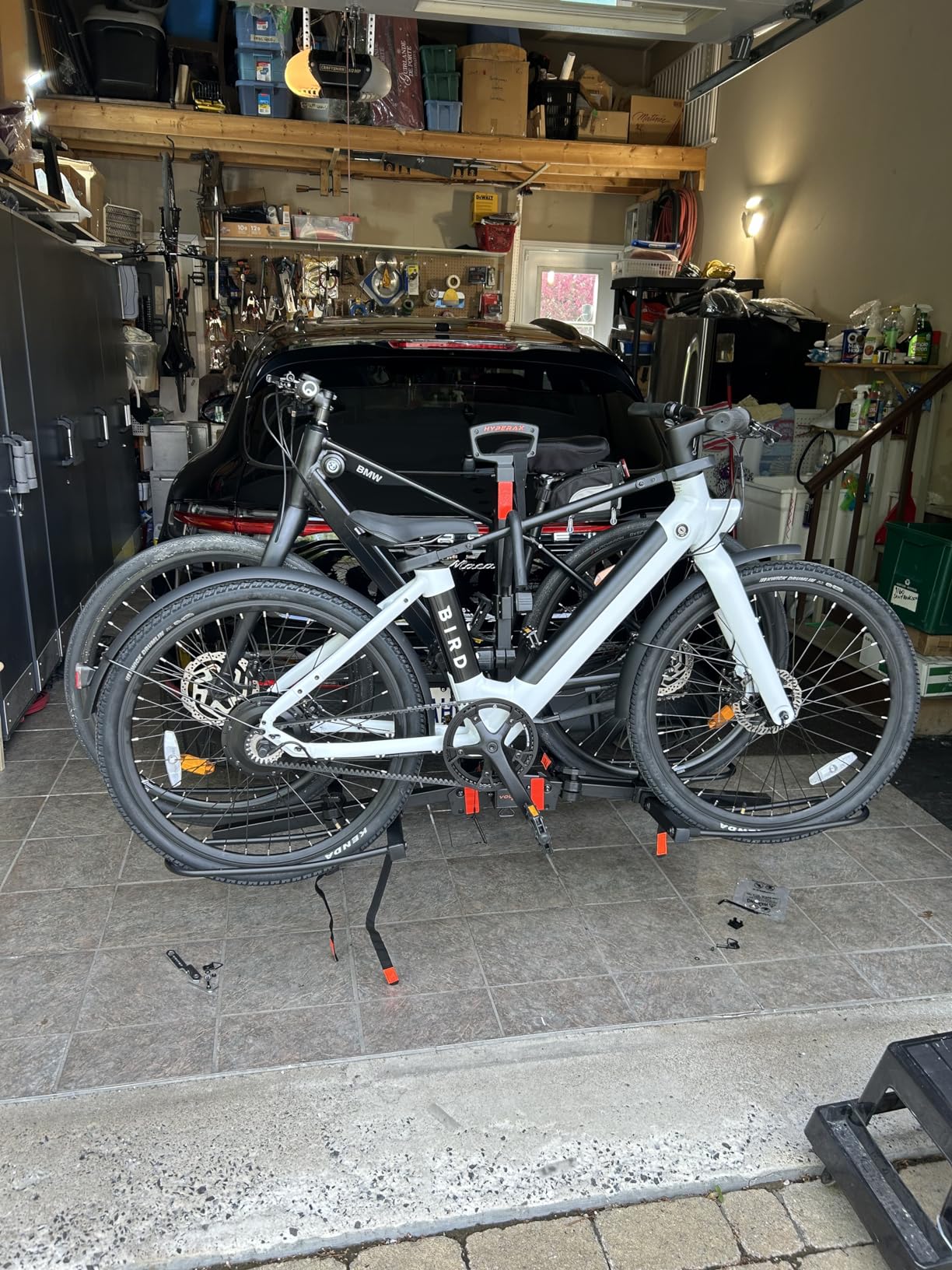 HYPERAX 2024 Volt 2 -E Bike Hitch Mounted Platform Style 2 Bikes ...