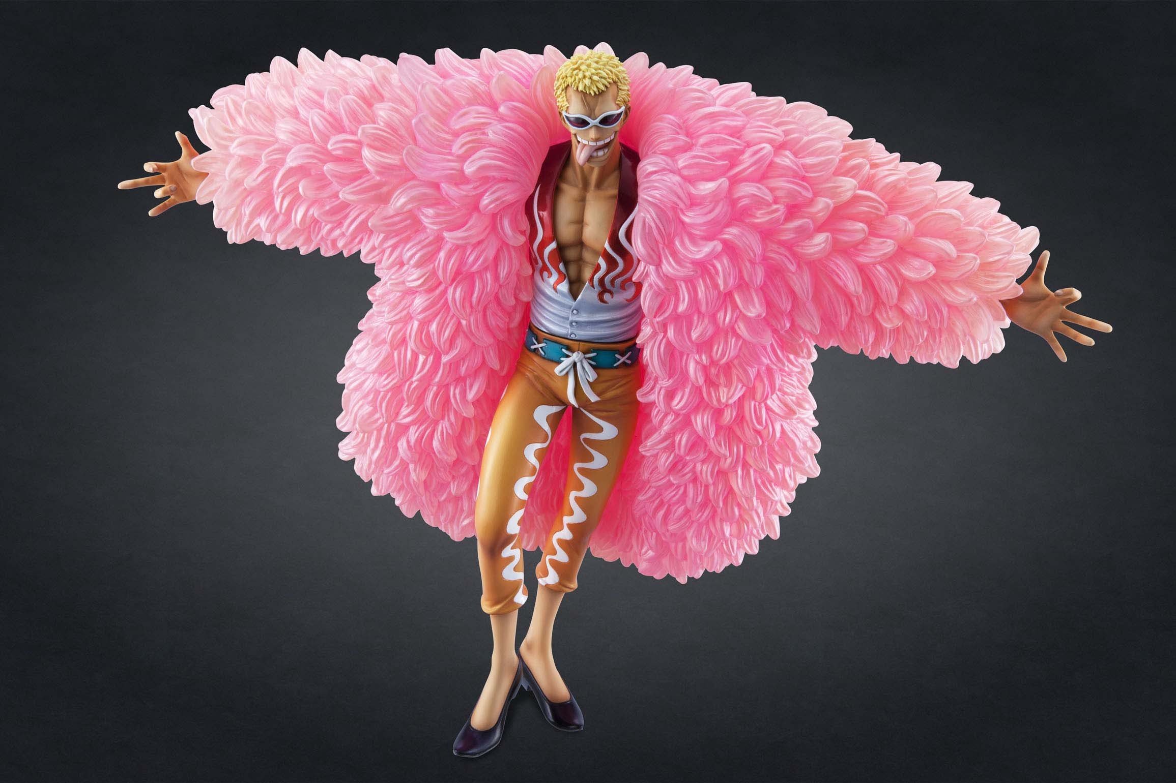 Megahouse Portrait of Pirates Neo-DX Donquixote Doflamingo PVC Figure ...