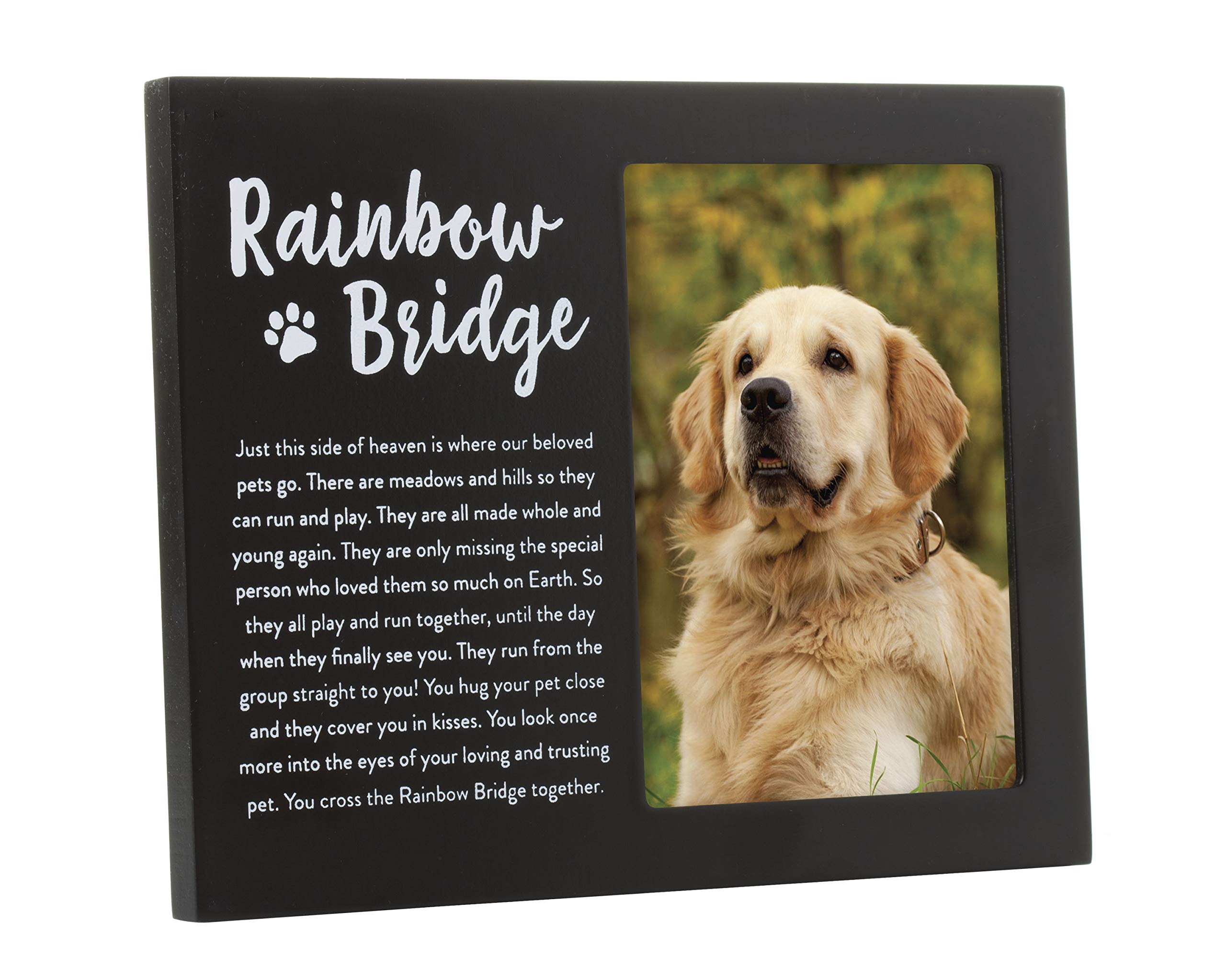 Snapklik.com : Pearhead Rainbow Bridge Pet Keepsake Picture Frame ...