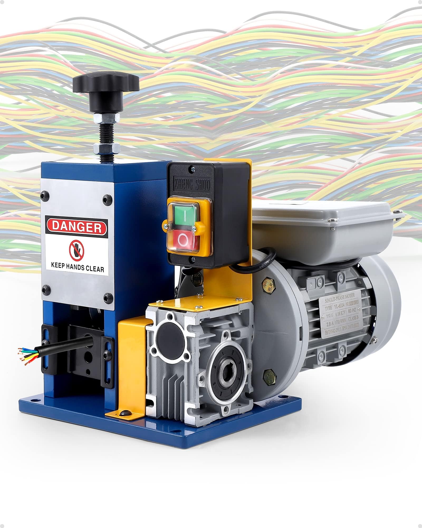 PreAsion 110V 15W Automatic Wire Twisting Machine High-speed Cable Wire ...