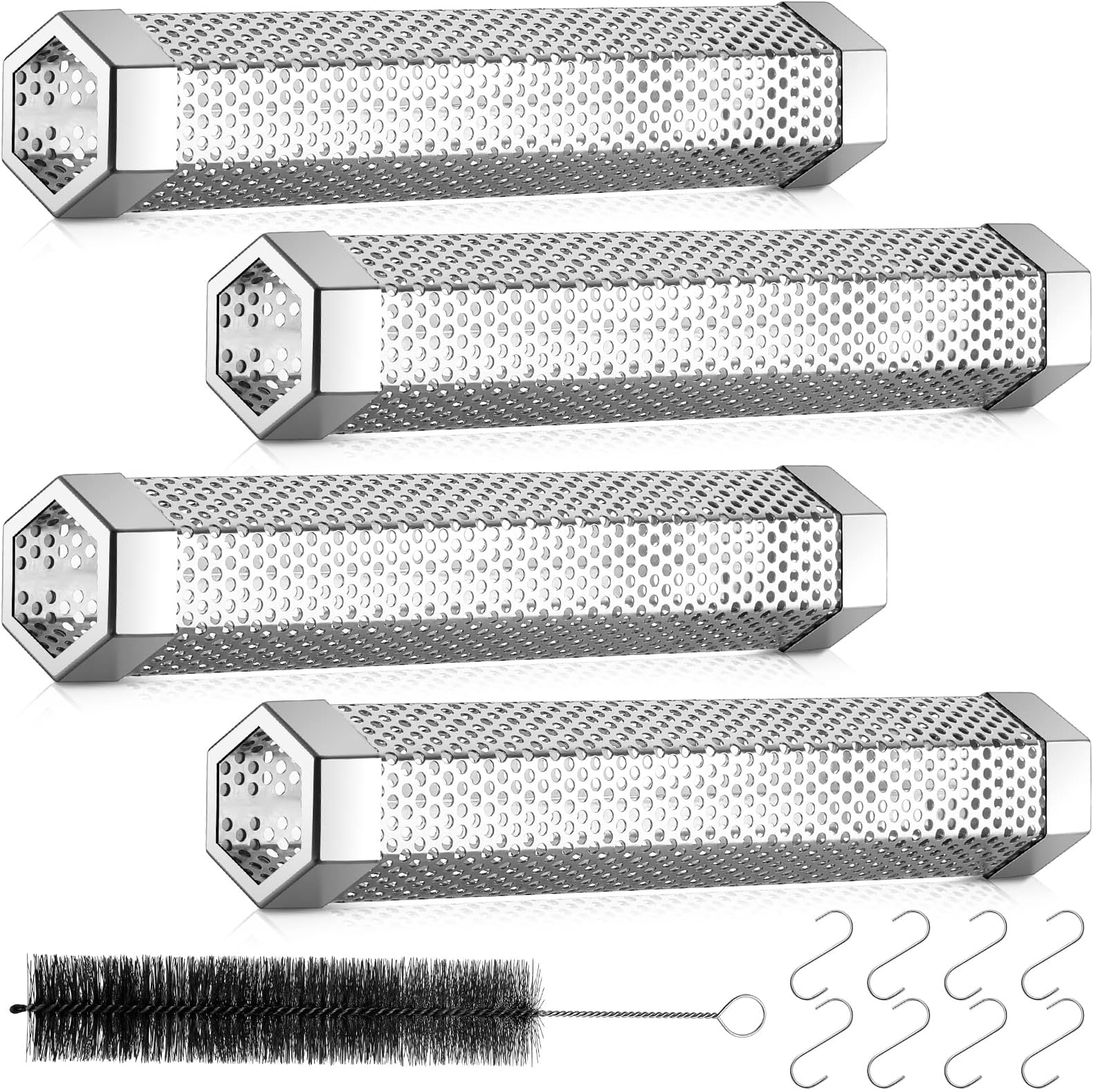 Amazon.com : LIZZQ Premium Pellet Smoker Tube 12 inches - 5 Hours of ...