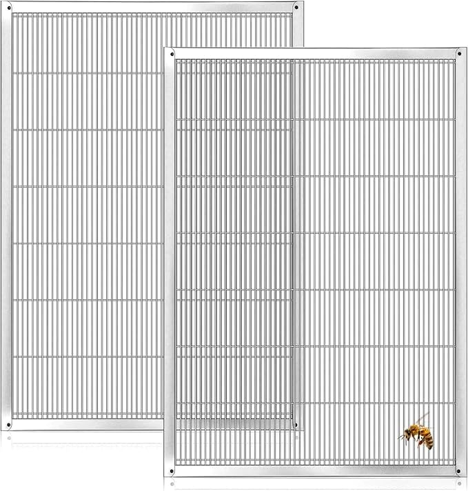 Amazon.com : ranwin Metal Queen Excluder for 8 Frame Beehive, Queen Bee ...
